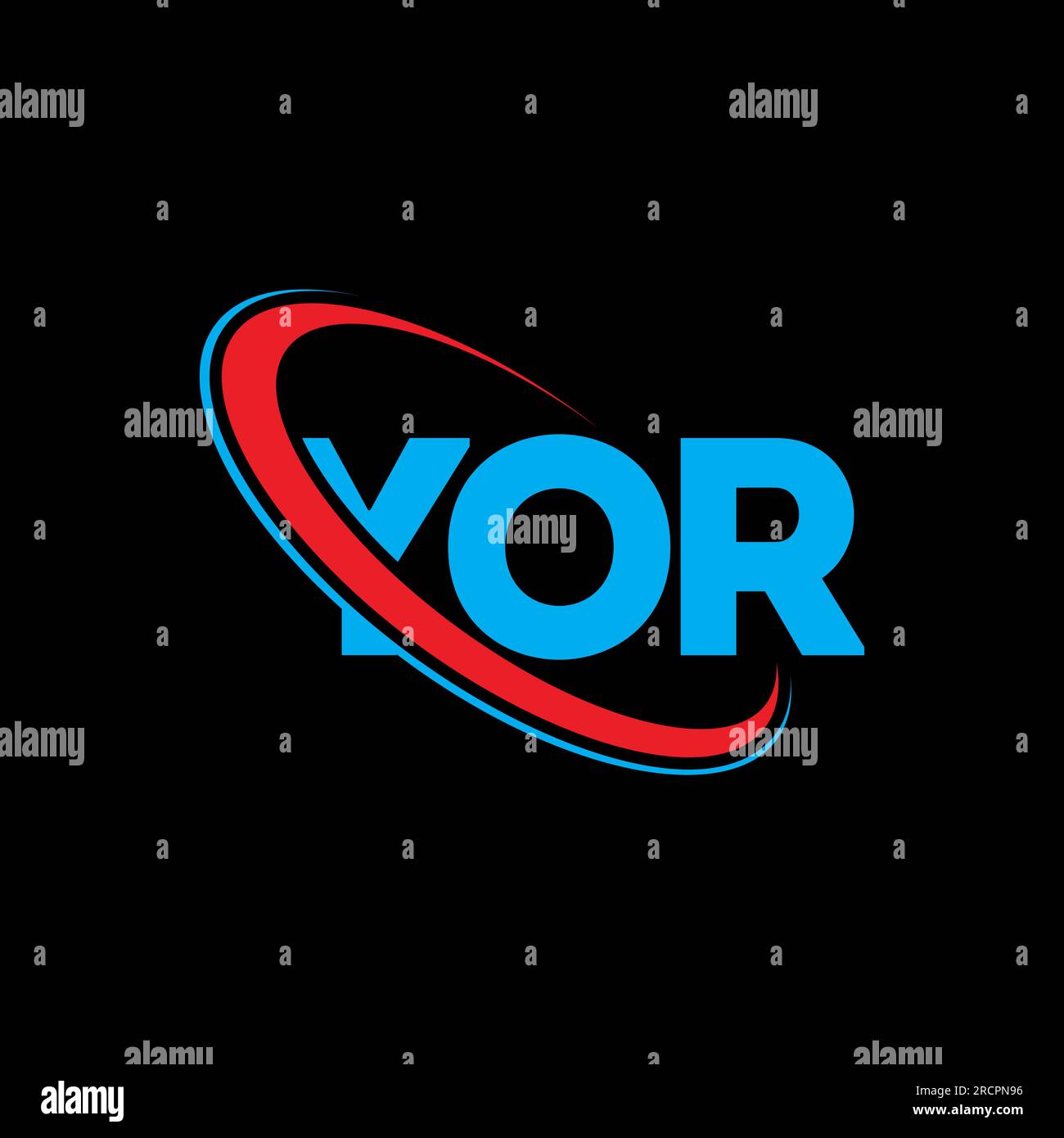 YOR logo. YOR letter. YOR letter logo design. Initials YOR logo linked ...