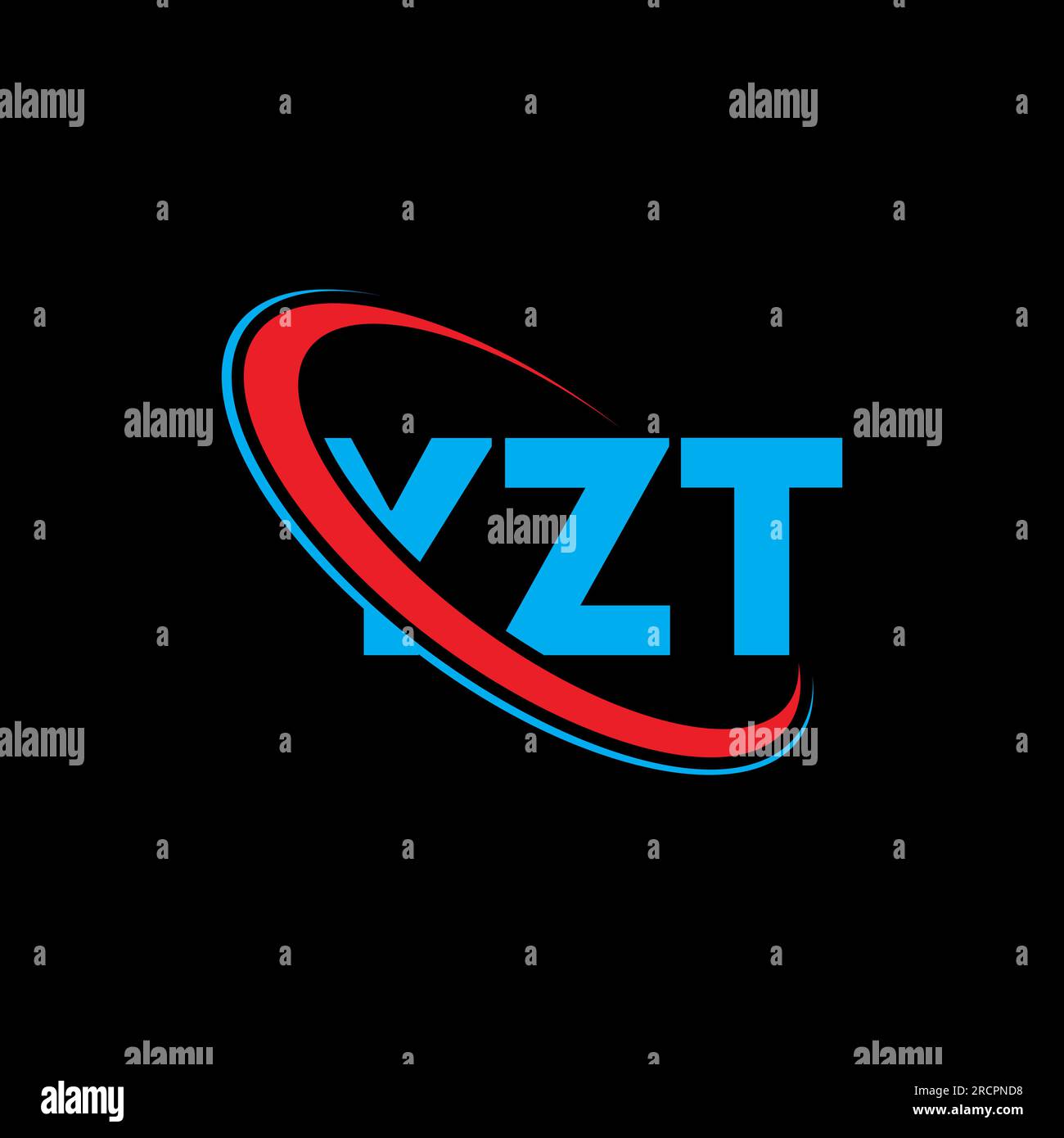 YZT logo. YZT letter. YZT letter logo design. Initials YZT logo linked ...