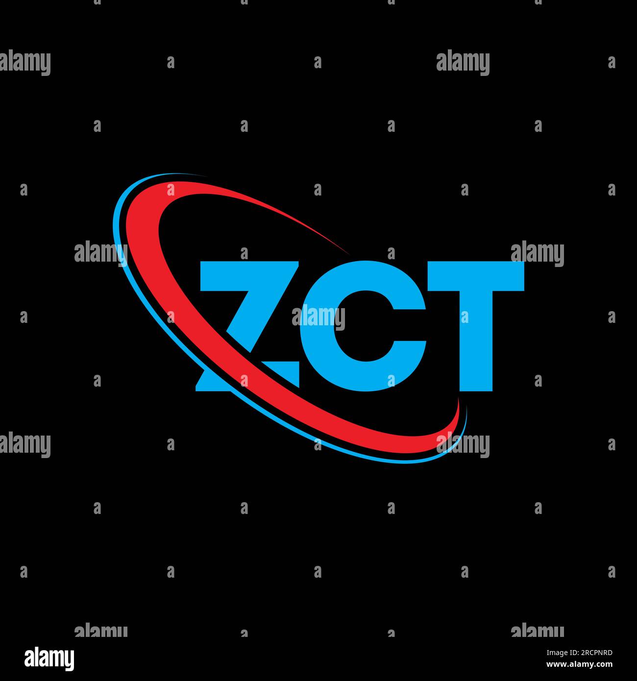 ZCT logo. ZCT letter. ZCT letter logo design. Initials ZCT logo linked ...