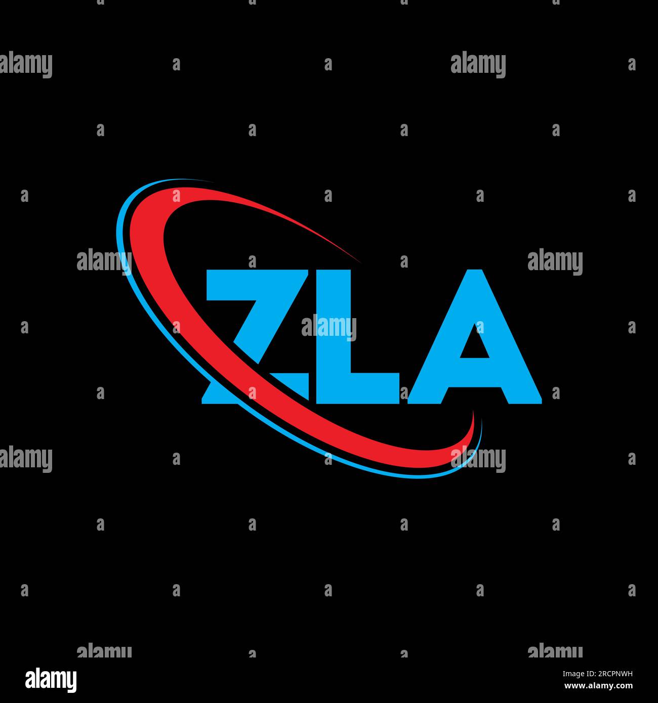 ZLA logo. ZLA letter. ZLA letter logo design. Initials ZLA logo linked ...