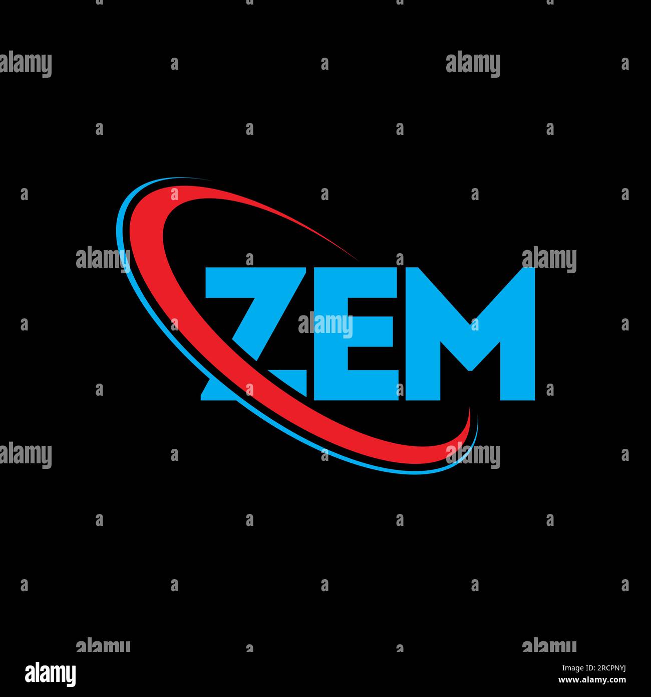 ZEM logo. ZEM letter. ZEM letter logo design. Initials ZEM logo linked ...