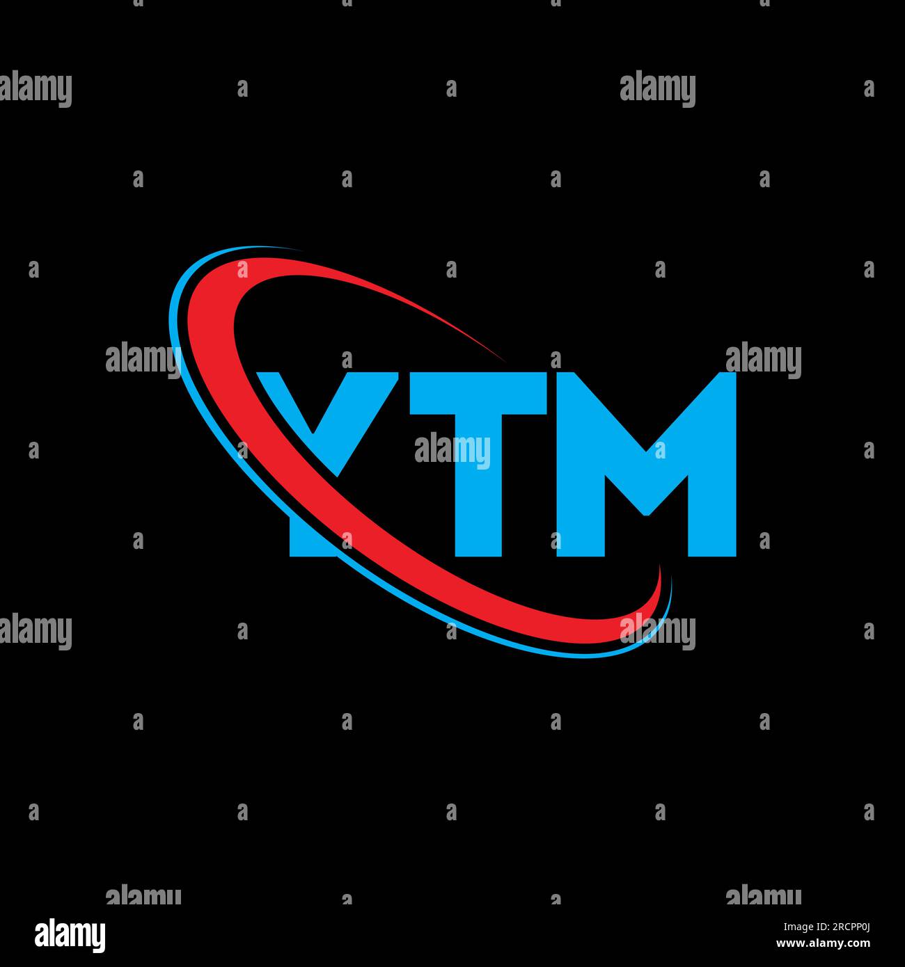 YTM logo. YTM letter. YTM letter logo design. Initials YTM logo linked ...