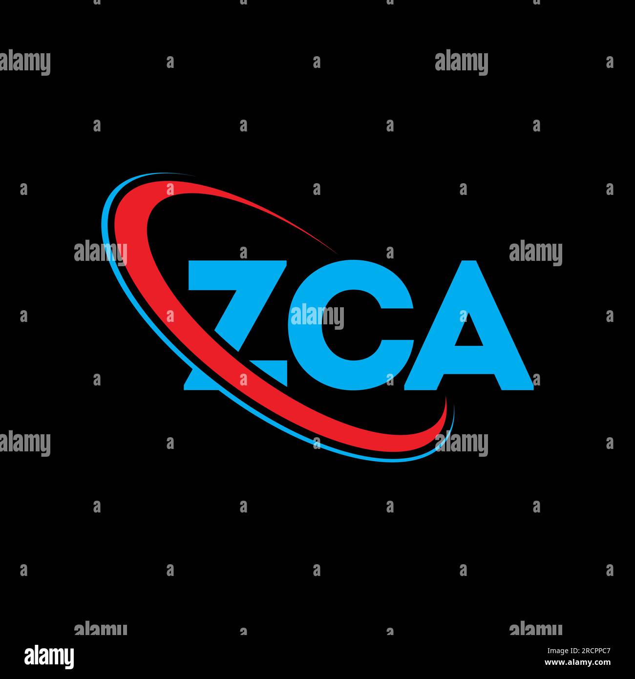 ZCA logo. ZCA letter. ZCA letter logo design. Initials ZCA logo linked ...