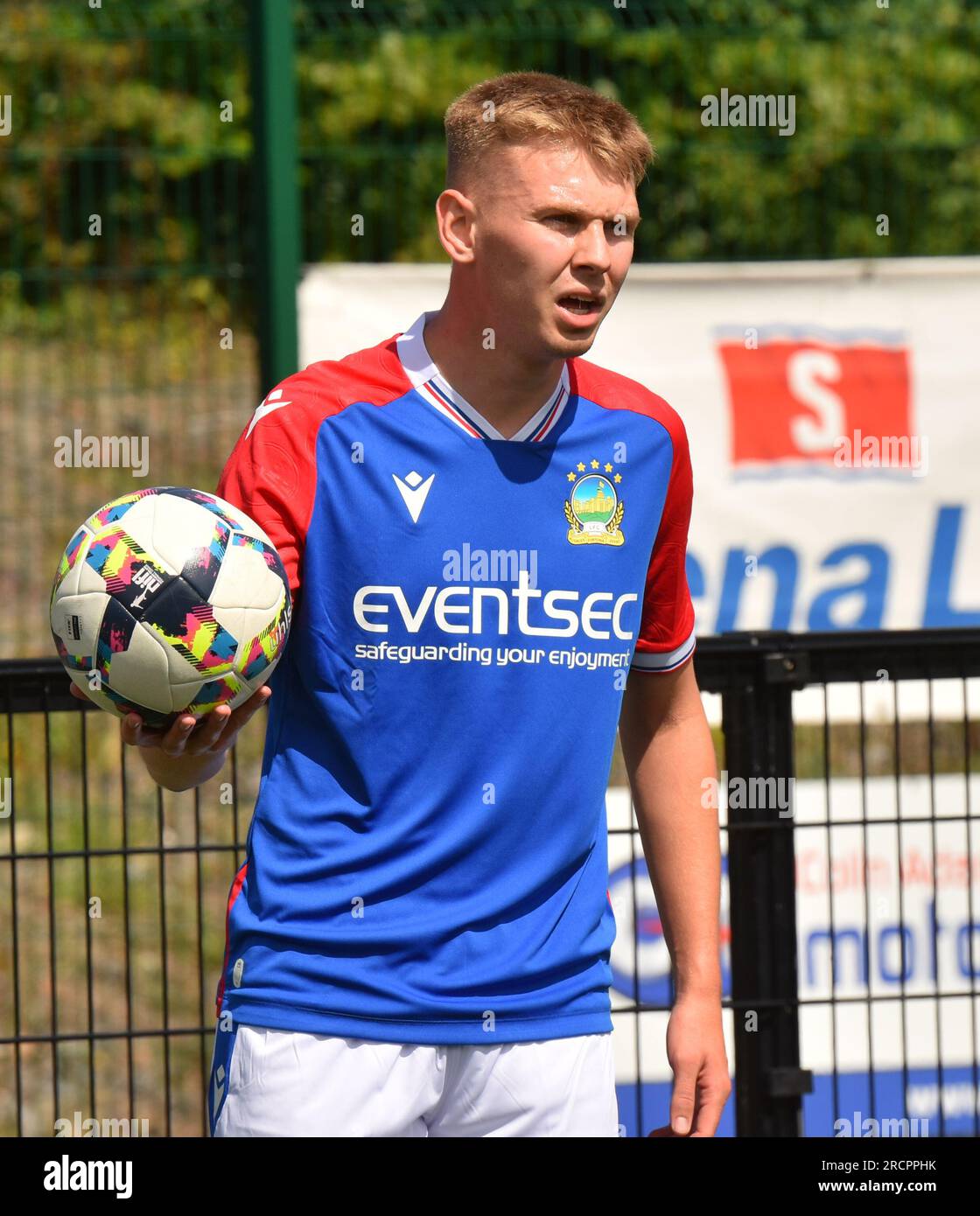 Andrew Clarke - H&W Welders Vs Linfield, Saturday 15th July 2023 ...