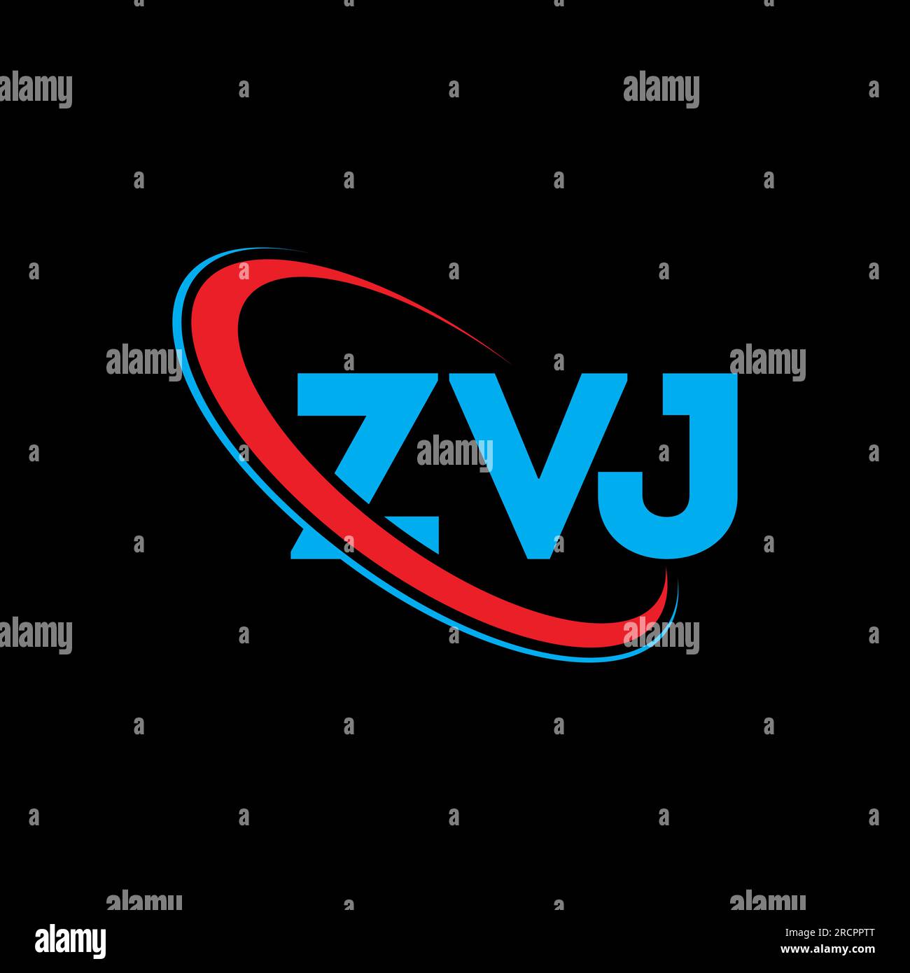 ZVJ logo. ZVJ letter. ZVJ letter logo design. Initials ZVJ logo linked ...
