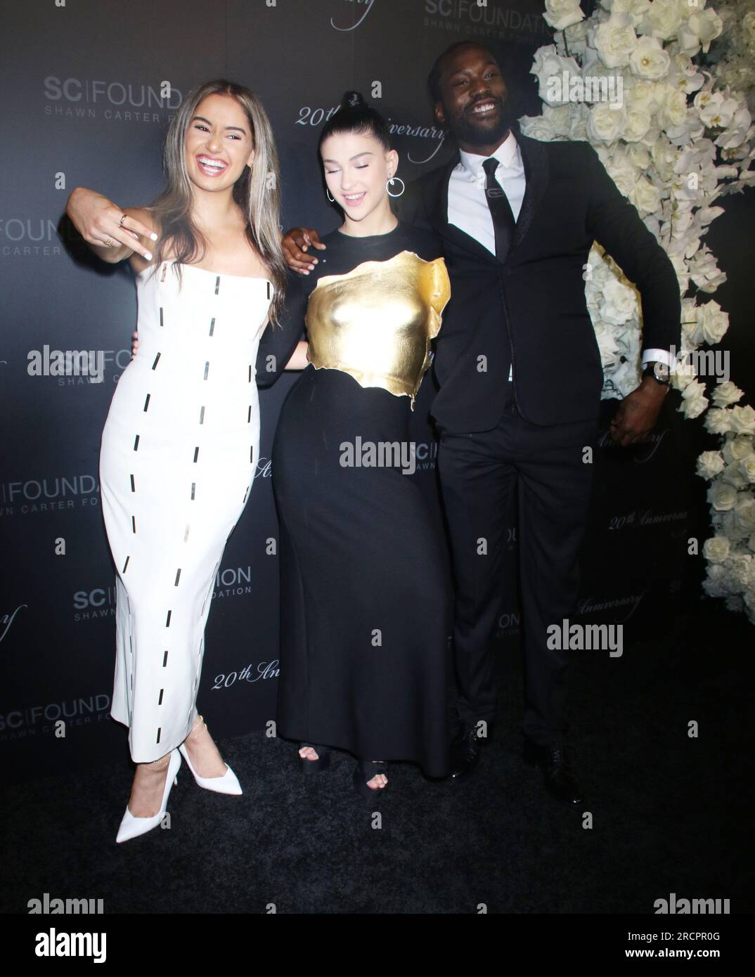 New York, NY, USA. 14th July, 2023. Sophia Kianni, Phoebe Gates, and ...