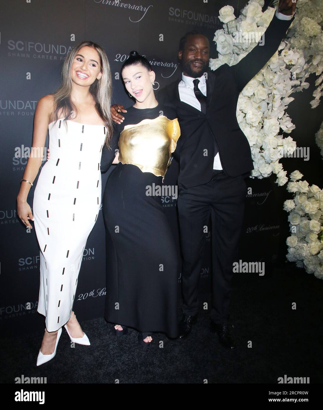 New York, NY, USA. 14th July, 2023. Sophia Kianni, Phoebe Gates, and ...