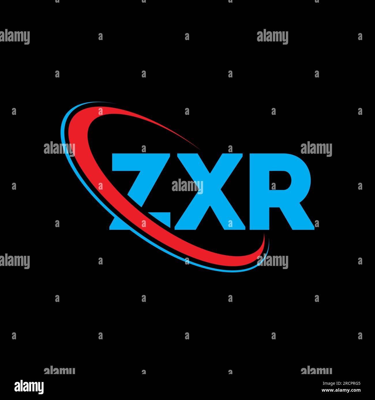 ZXR logo. ZXR letter. ZXR letter logo design. Initials ZXR logo linked ...