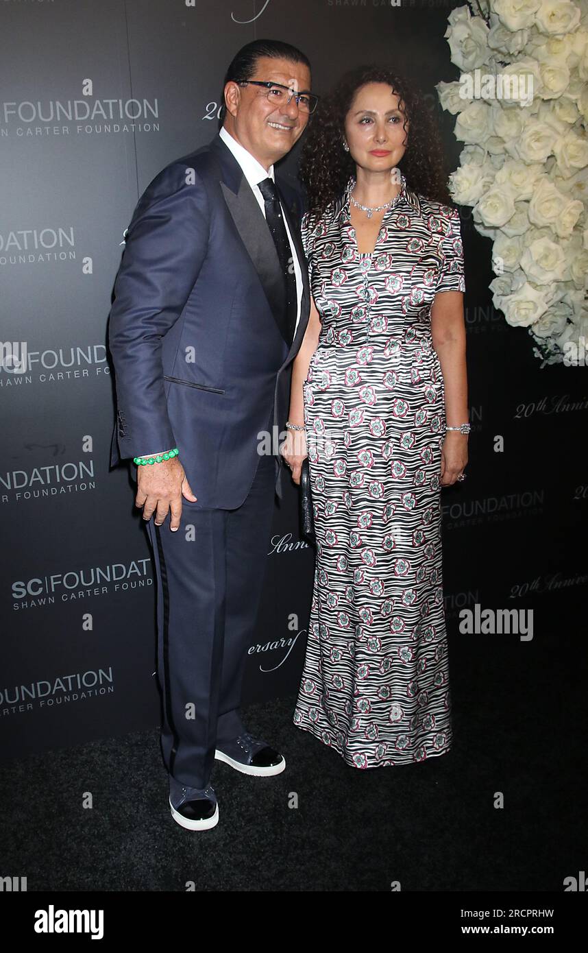 New York, NY, USA. 14th July, 2023. Jacob Arabo and Angela Arabo at the ...
