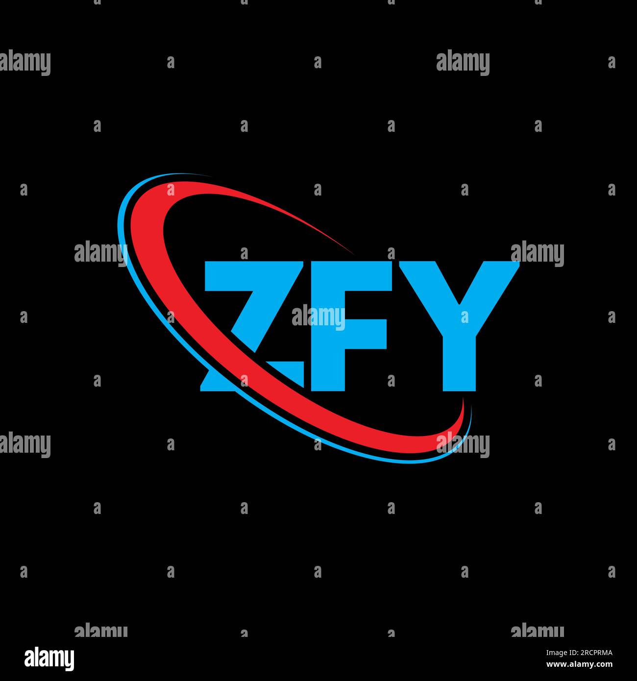 Zfy logo design hi-res stock photography and images - Alamy