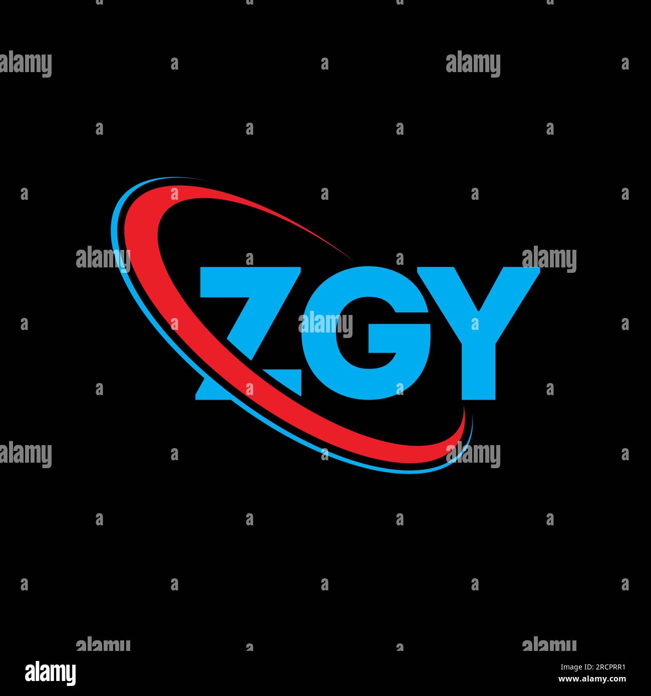 ZGY logo. ZGY letter. ZGY letter logo design. Initials ZGY logo linked ...