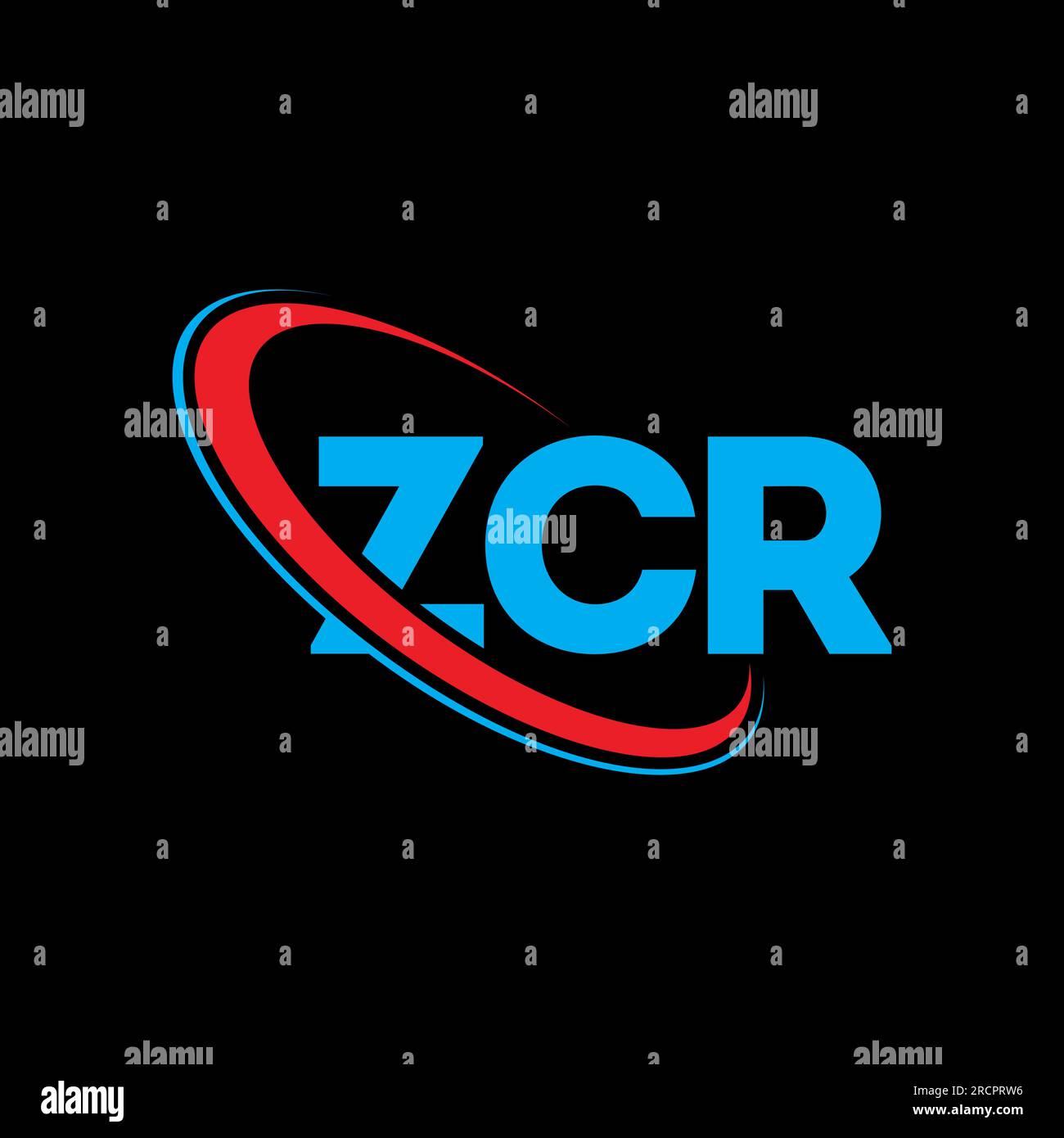 ZCR logo. ZCR letter. ZCR letter logo design. Initials ZCR logo linked with circle and uppercase ...
