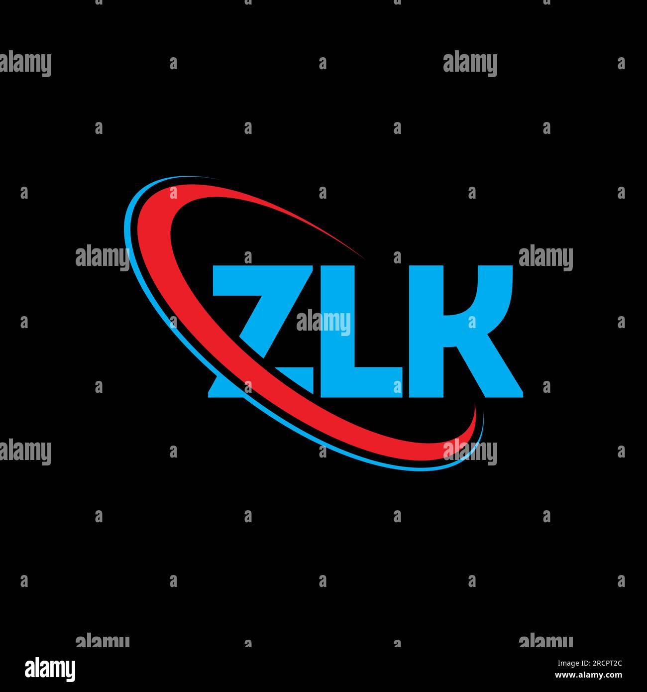ZLK logo. ZLK letter. ZLK letter logo design. Initials ZLK logo linked ...