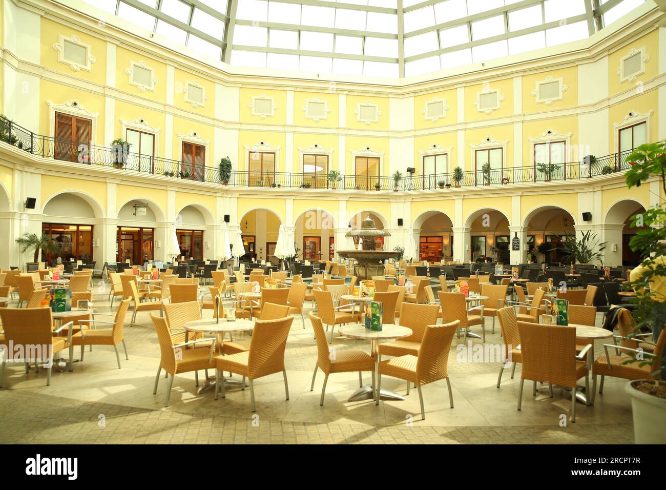 Mediterranean shopping center, Bremerhaven, Germany Stock Photo - Alamy