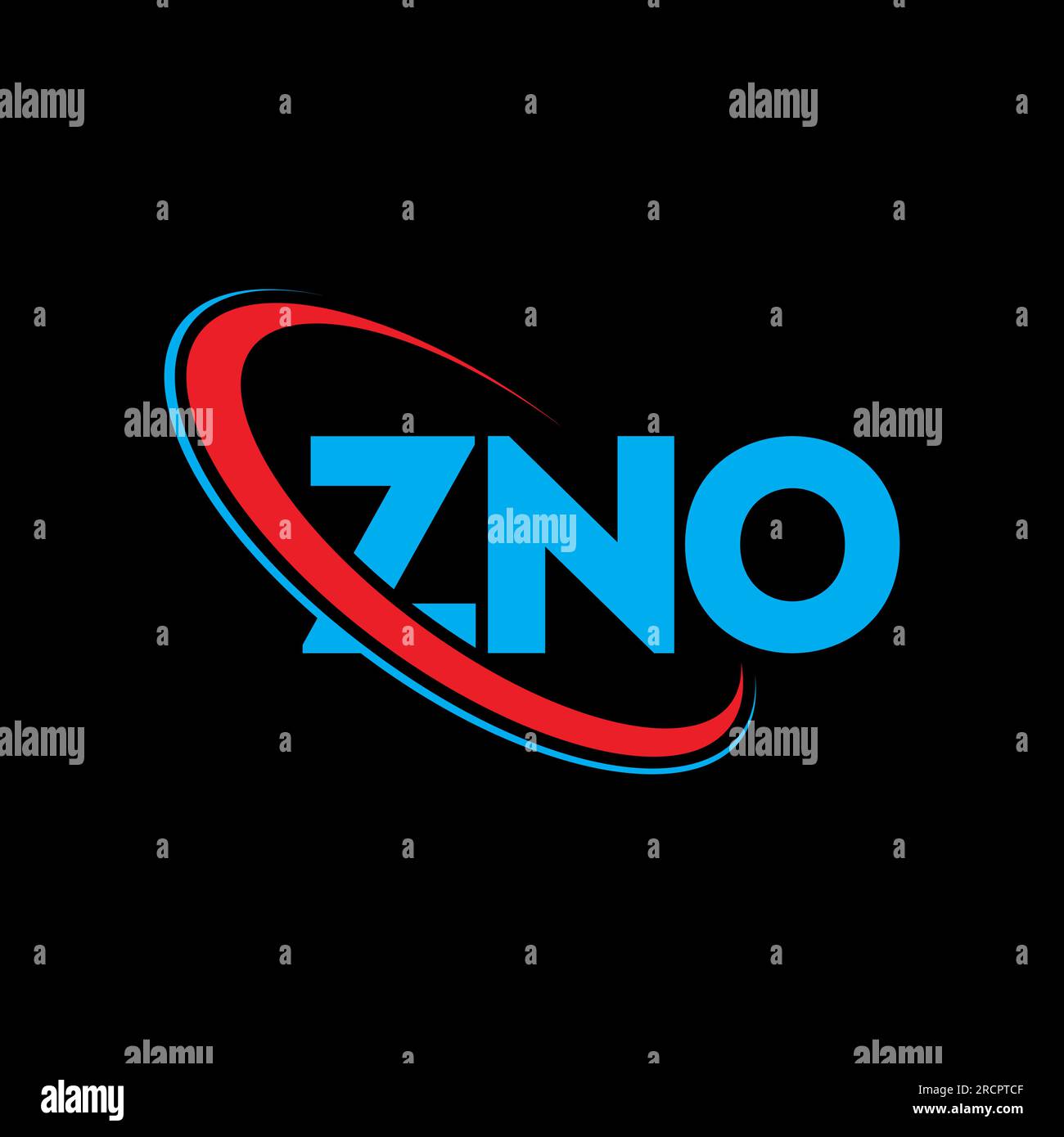 ZNO logo. ZNO letter. ZNO letter logo design. Initials ZNO logo linked ...