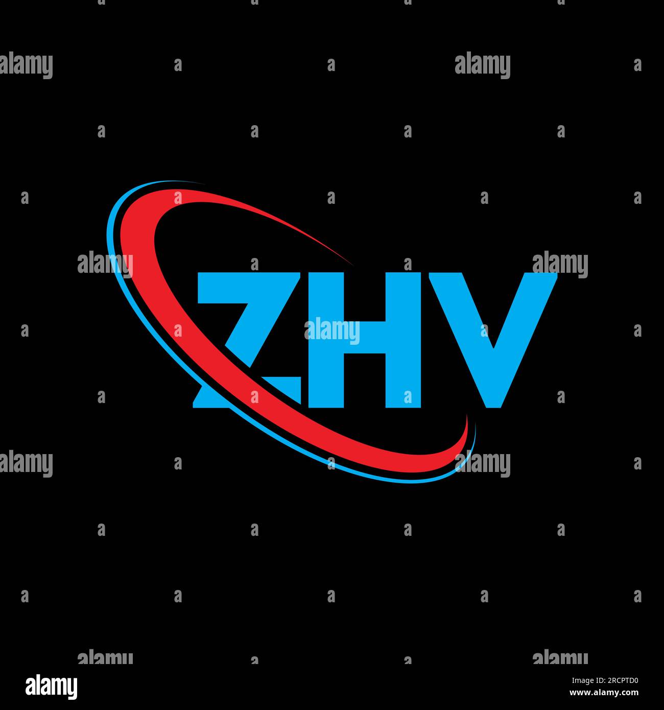 ZHV logo. ZHV letter. ZHV letter logo design. Initials ZHV logo linked ...