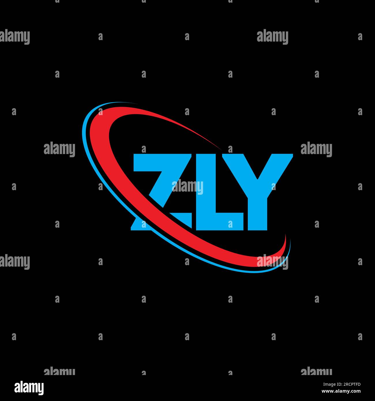 ZLY logo. ZLY letter. ZLY letter logo design. Initials ZLY logo linked ...