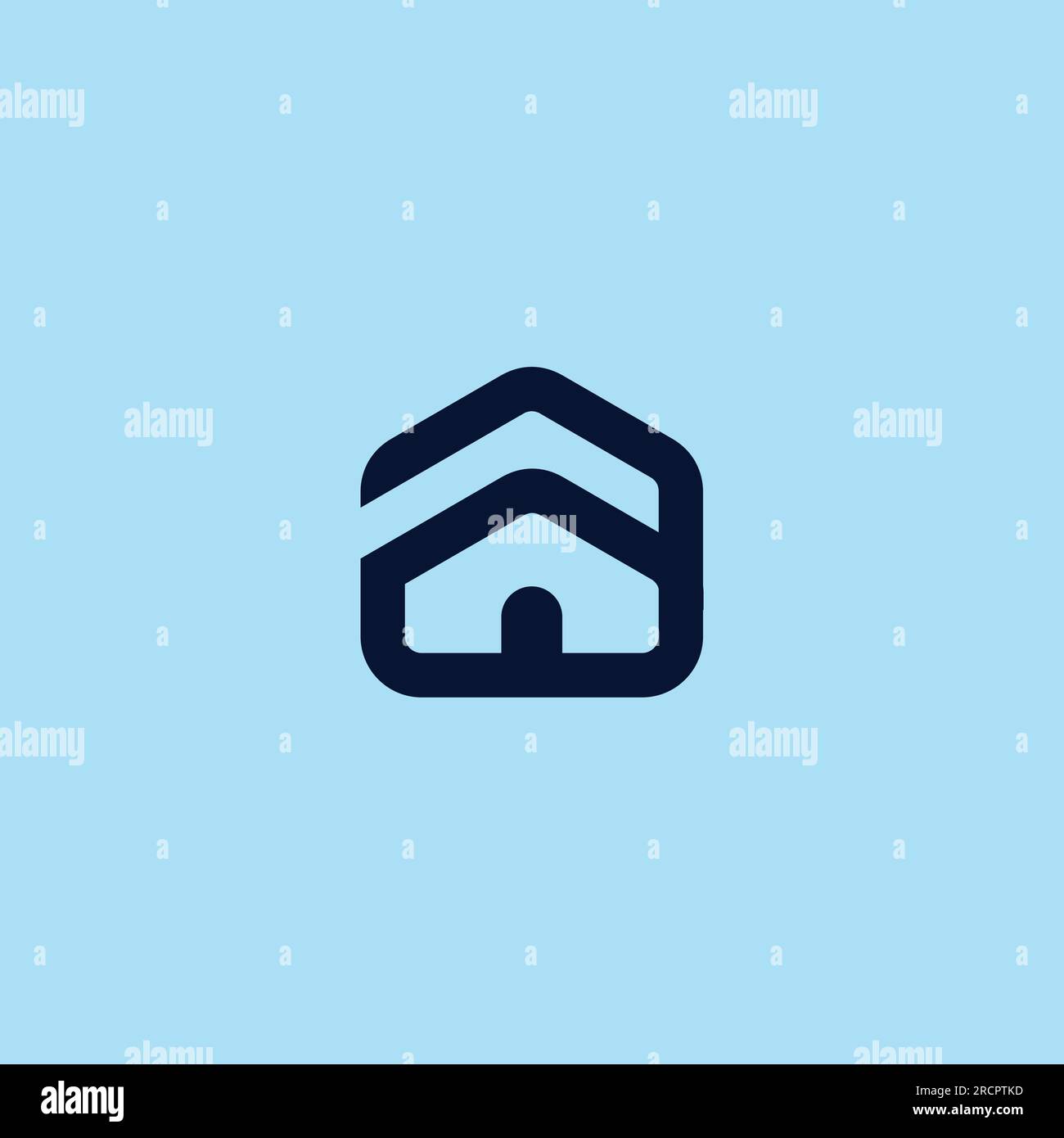 Letter A Home Logo Design. Real Estate Logo Stock Vector Image & Art ...