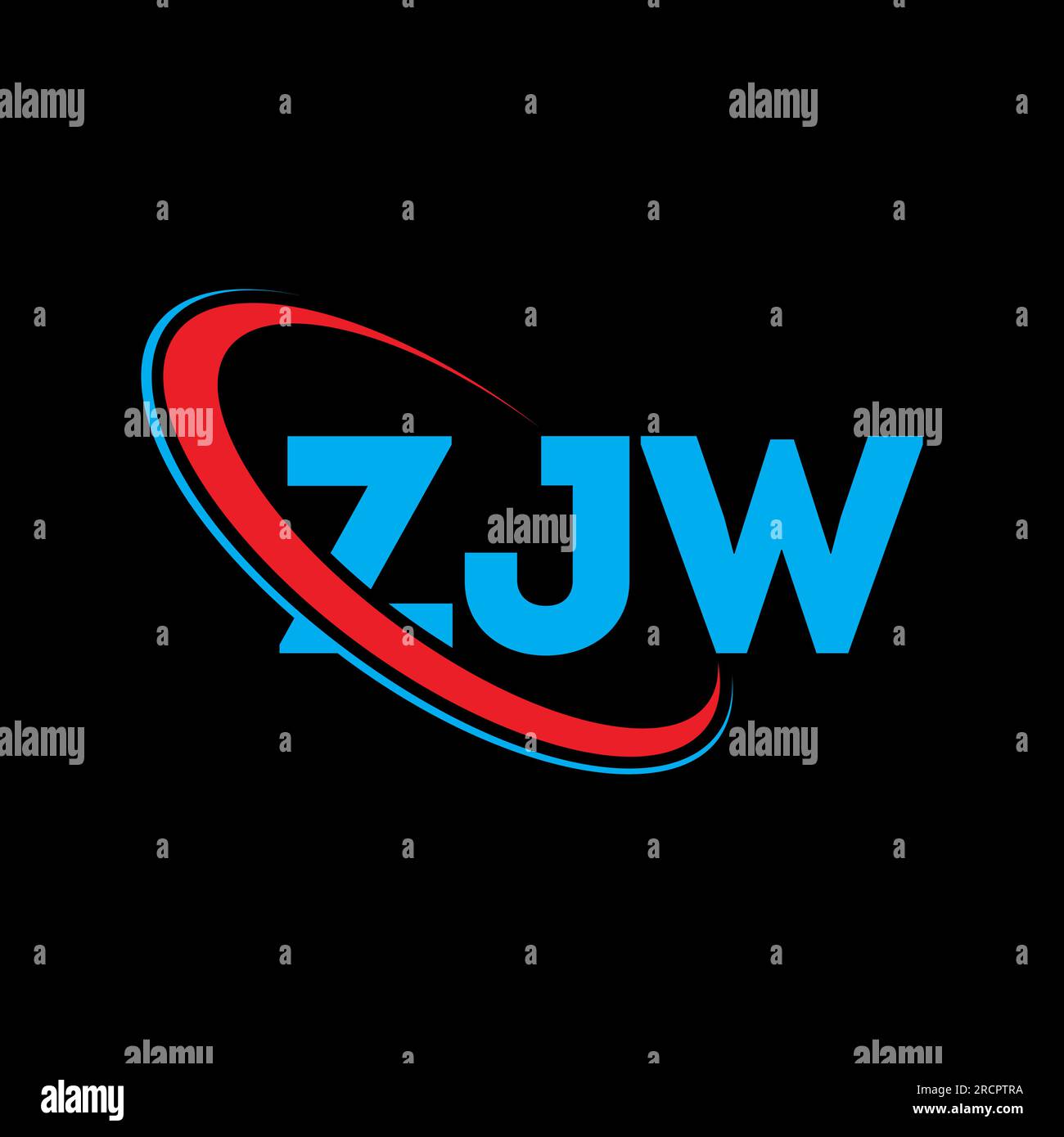 ZJW logo. ZJW letter. ZJW letter logo design. Initials ZJW logo linked ...