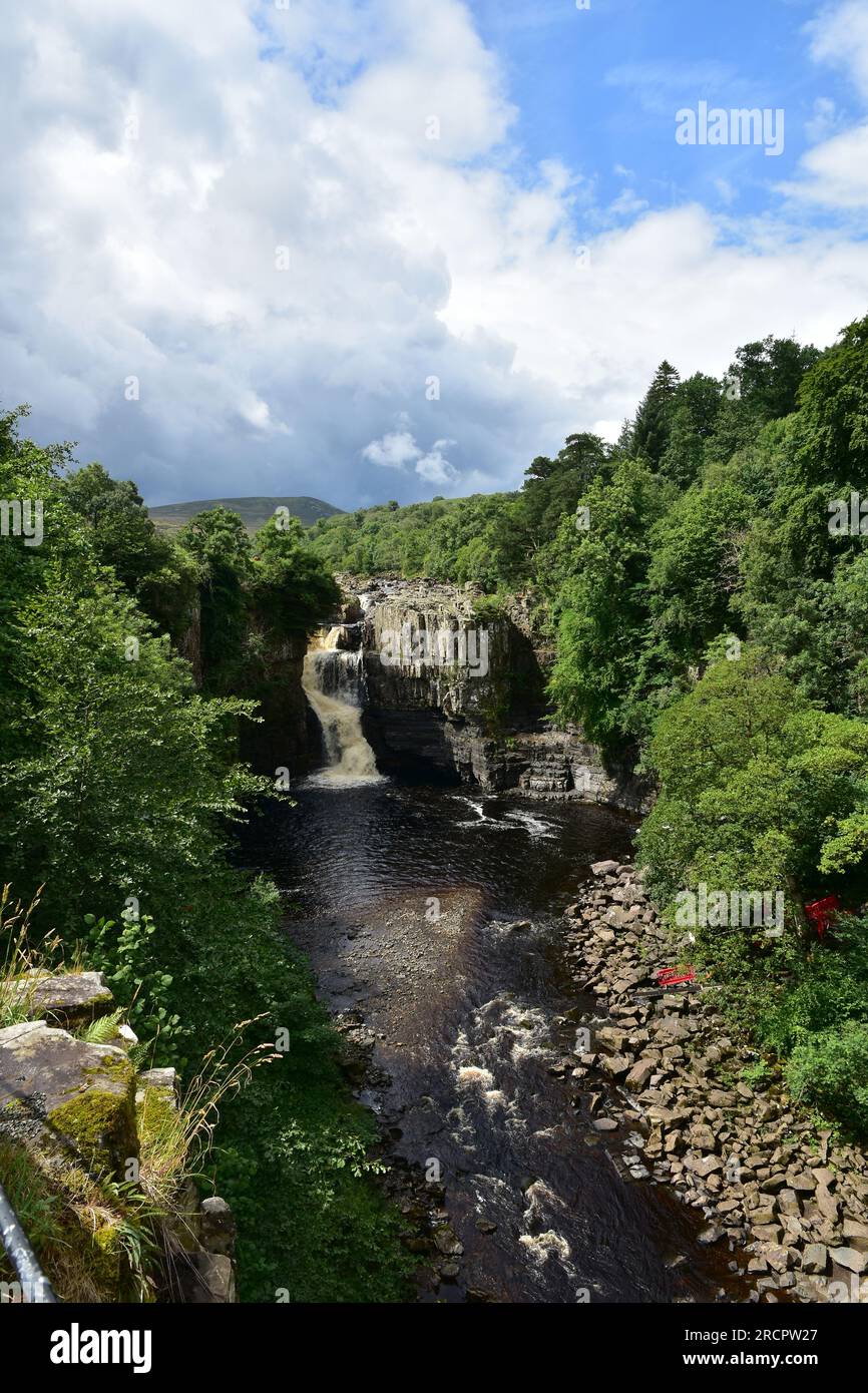 High force waterfall on the river tees hi-res stock photography and ...