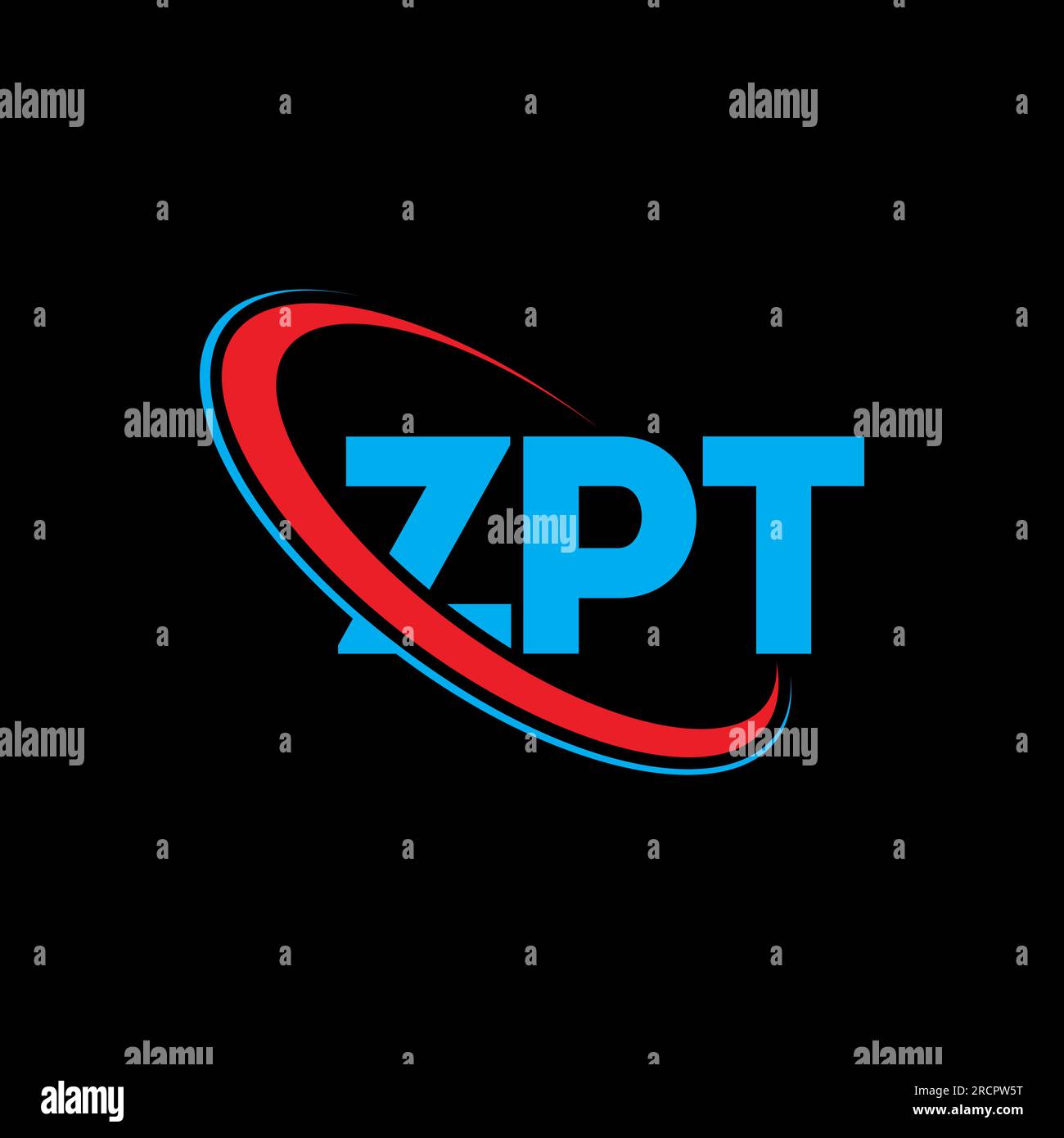 ZPT logo. ZPT letter. ZPT letter logo design. Initials ZPT logo linked ...