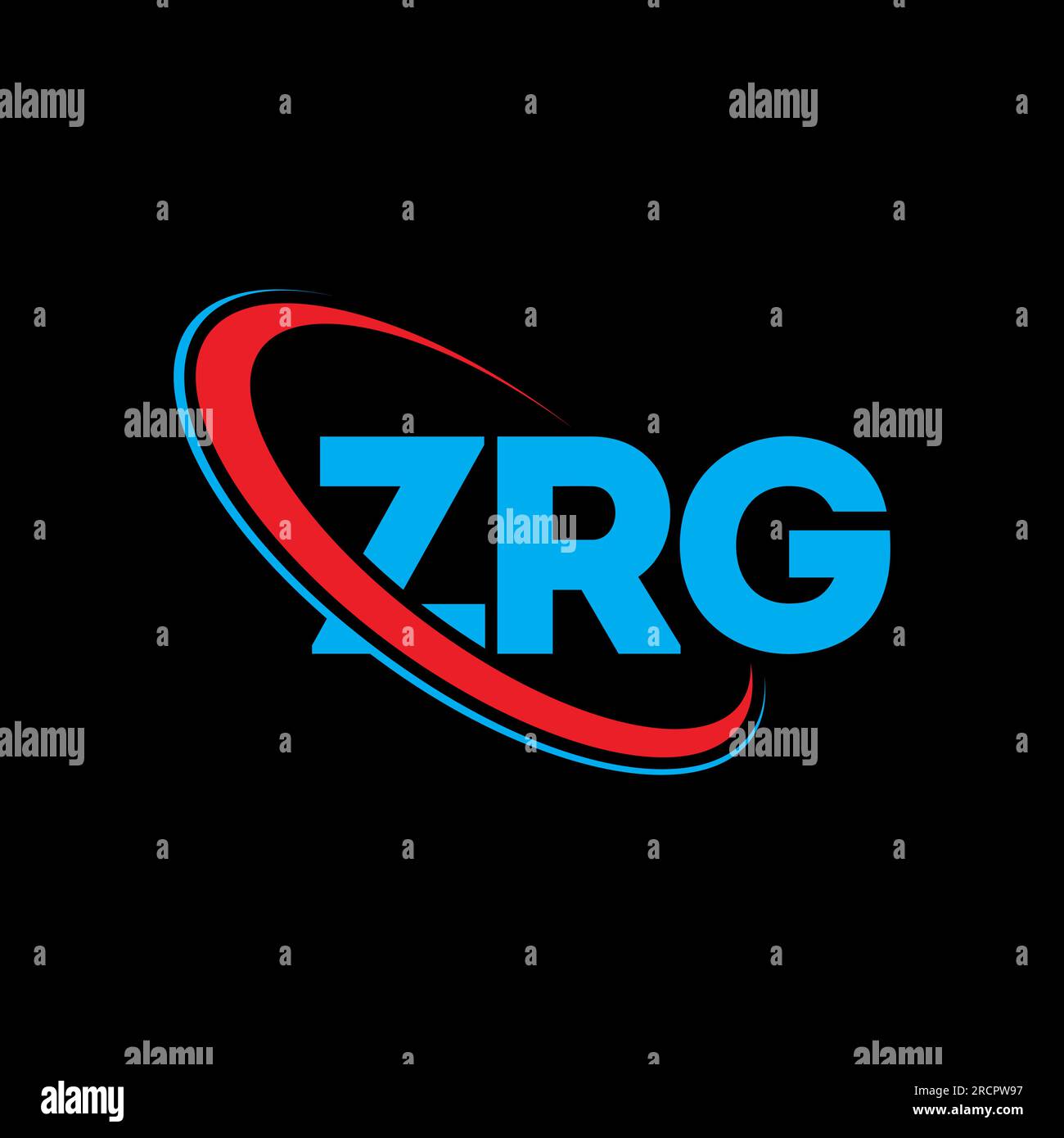 ZRG logo. ZRG letter. ZRG letter logo design. Initials ZRG logo linked ...
