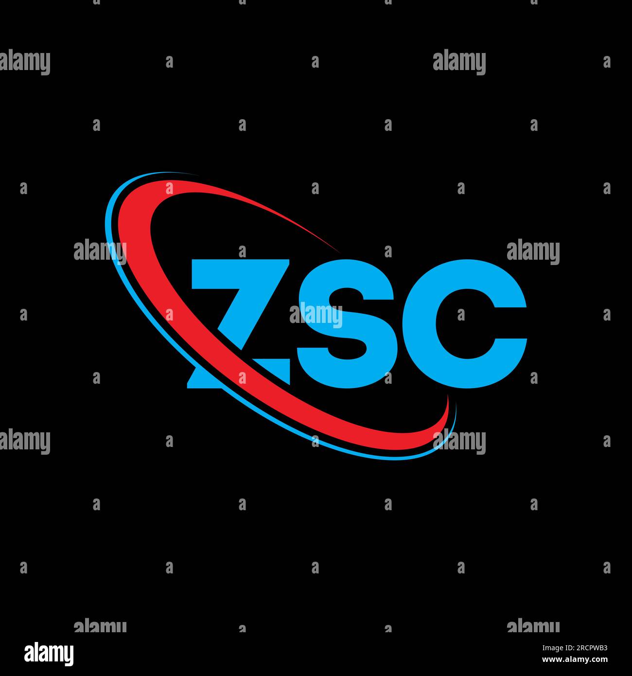 Zsc logo design hi-res stock photography and images - Alamy