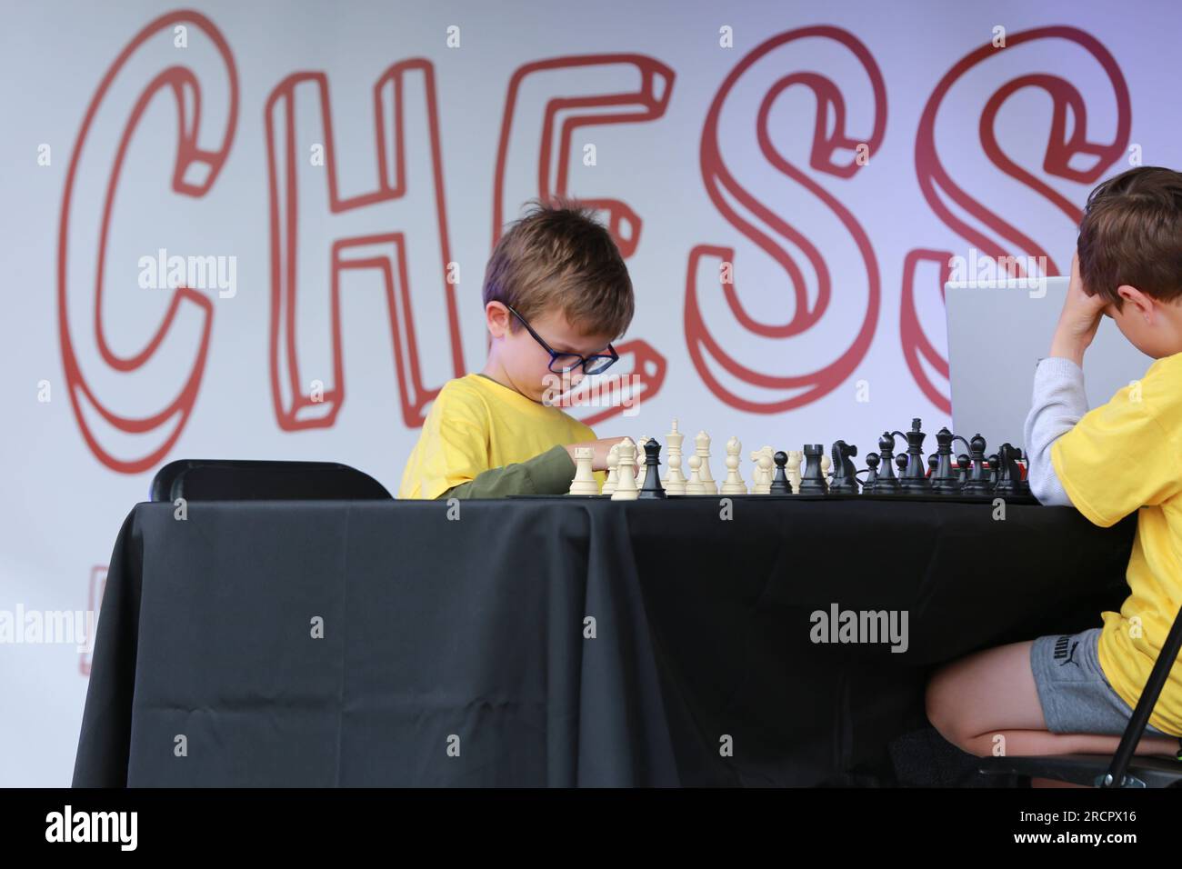 London, UK. 16 July 2023. ChessFest, an annual celebration of the ...