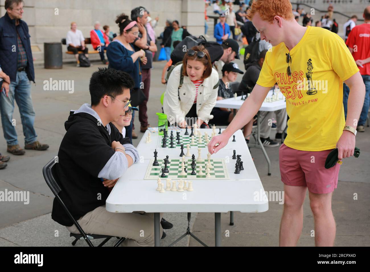 London, UK. 16 July 2023. ChessFest, an annual celebration of the ...