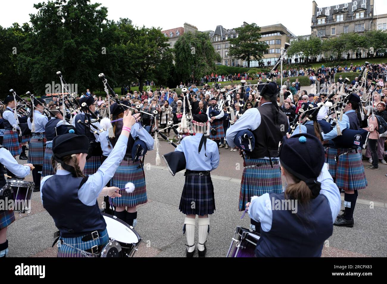 Edinburgh, Scotland, UK. 16th July, 2023. Edinburgh Princes Street is ...