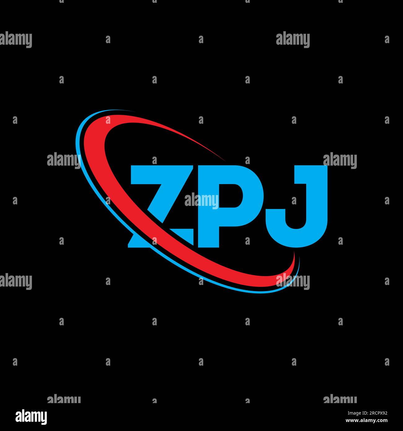 Zpj logo design hi-res stock photography and images - Alamy