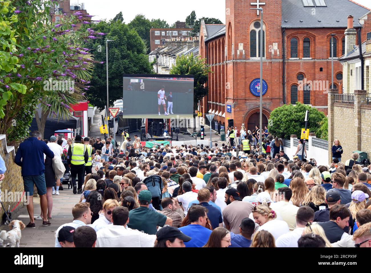 Wimbledon men's final 2023 hi-res stock photography and images - Alamy