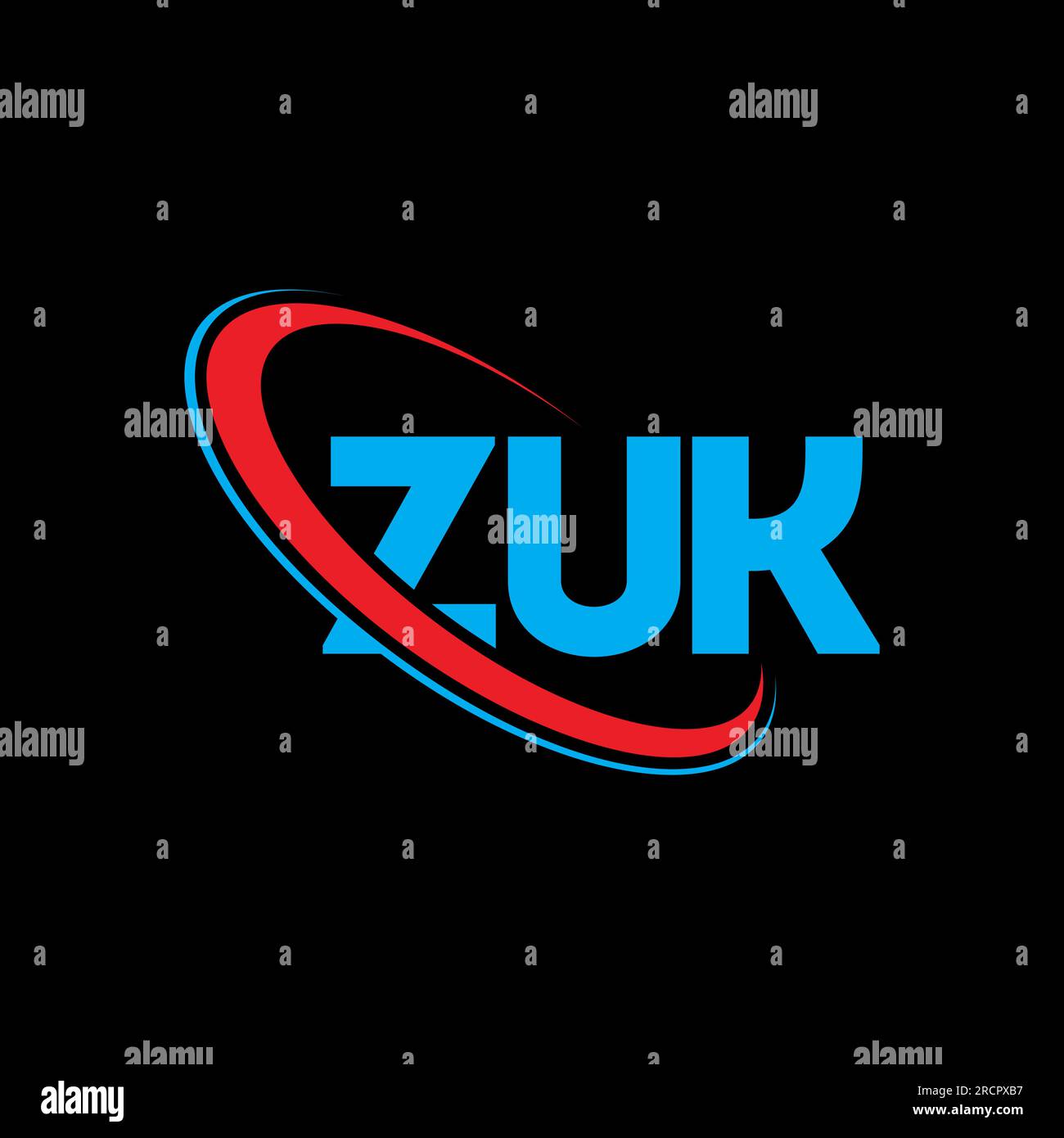 ZUK logo. ZUK letter. ZUK letter logo design. Initials ZUK logo linked ...