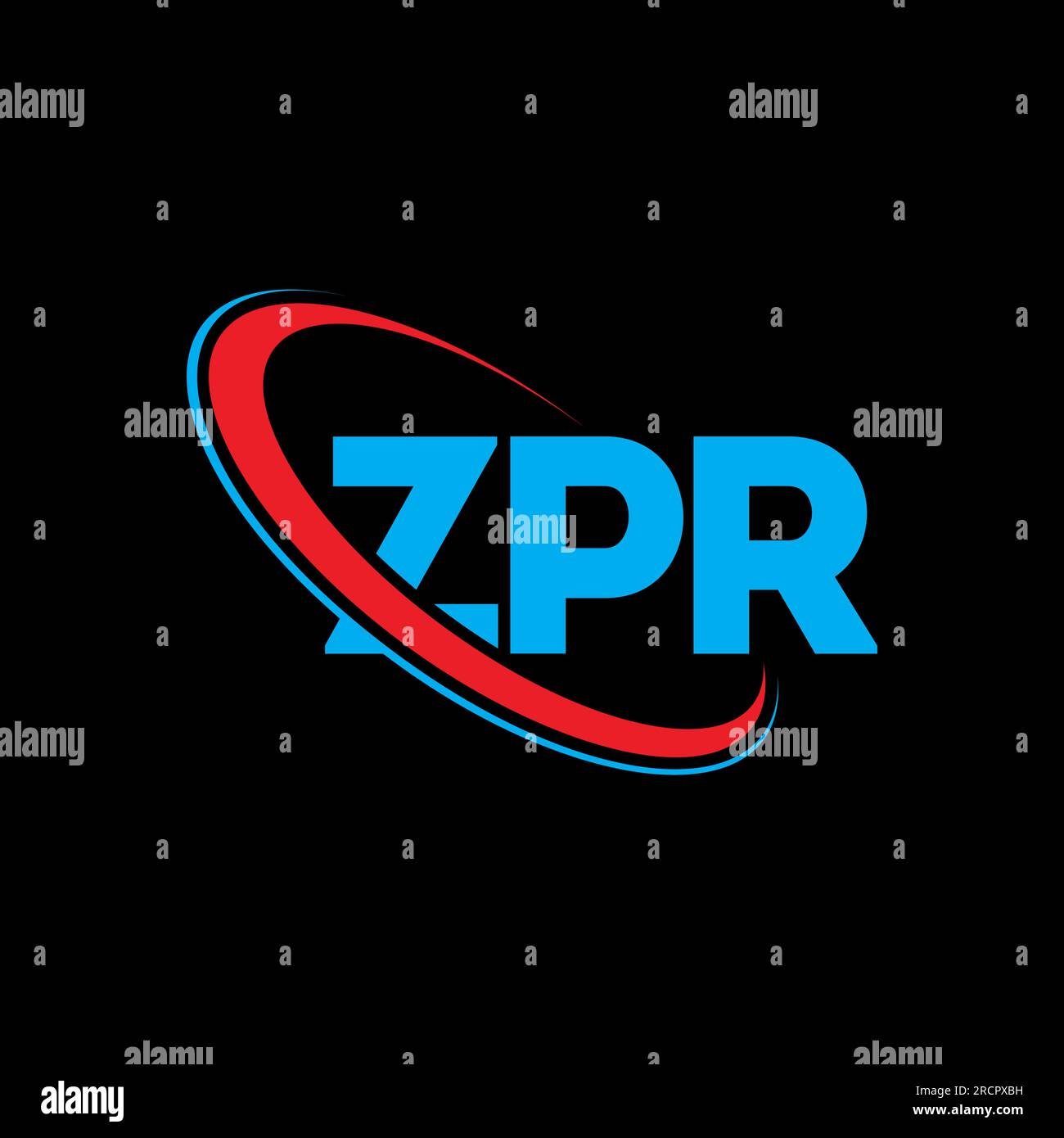 ZPR logo. ZPR letter. ZPR letter logo design. Initials ZPR logo linked ...