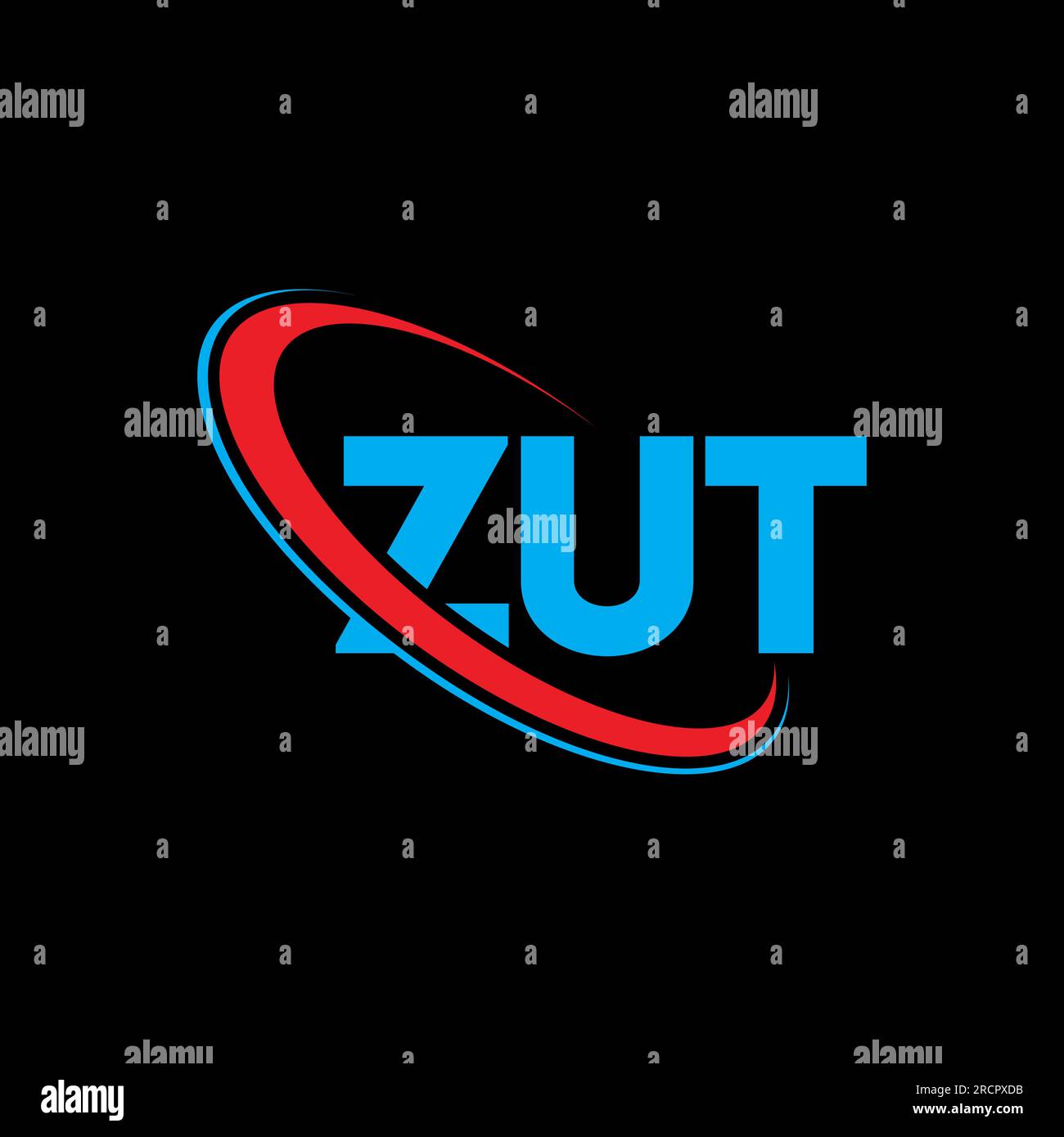 ZUT logo. ZUT letter. ZUT letter logo design. Initials ZUT logo linked ...
