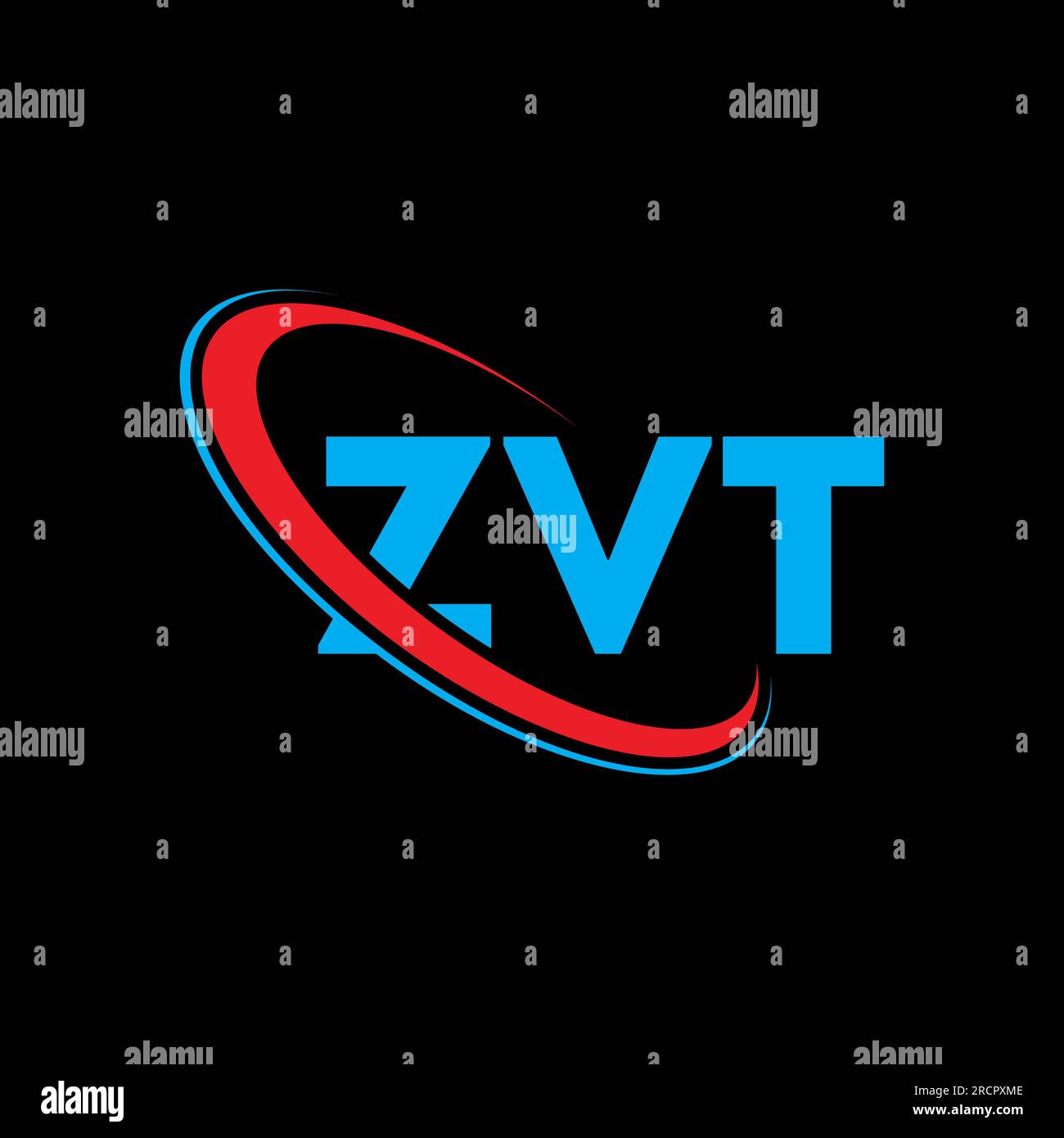 ZVT logo. ZVT letter. ZVT letter logo design. Initials ZVT logo linked ...
