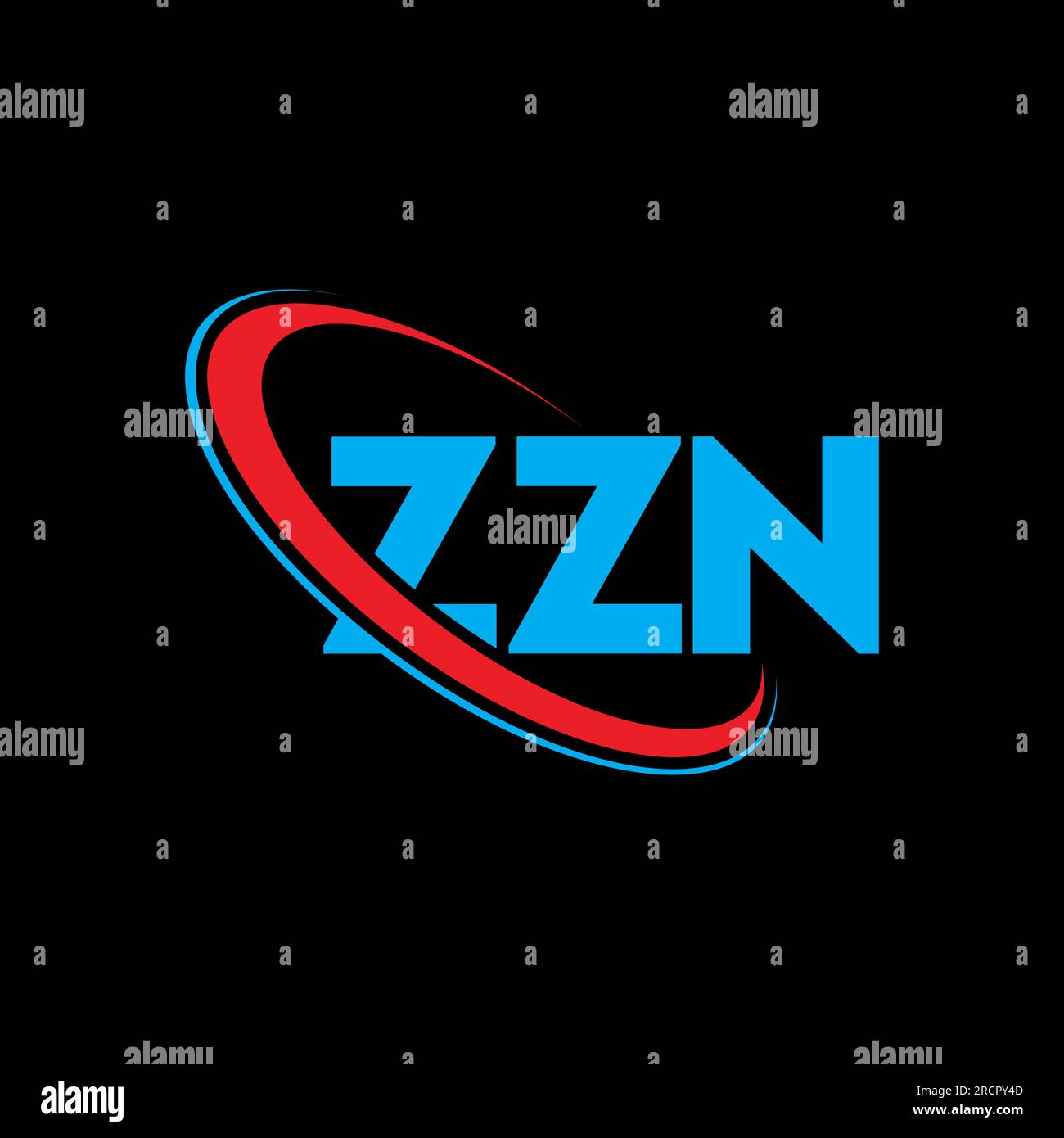 ZZN logo. ZZN letter. ZZN letter logo design. Initials ZZN logo linked ...