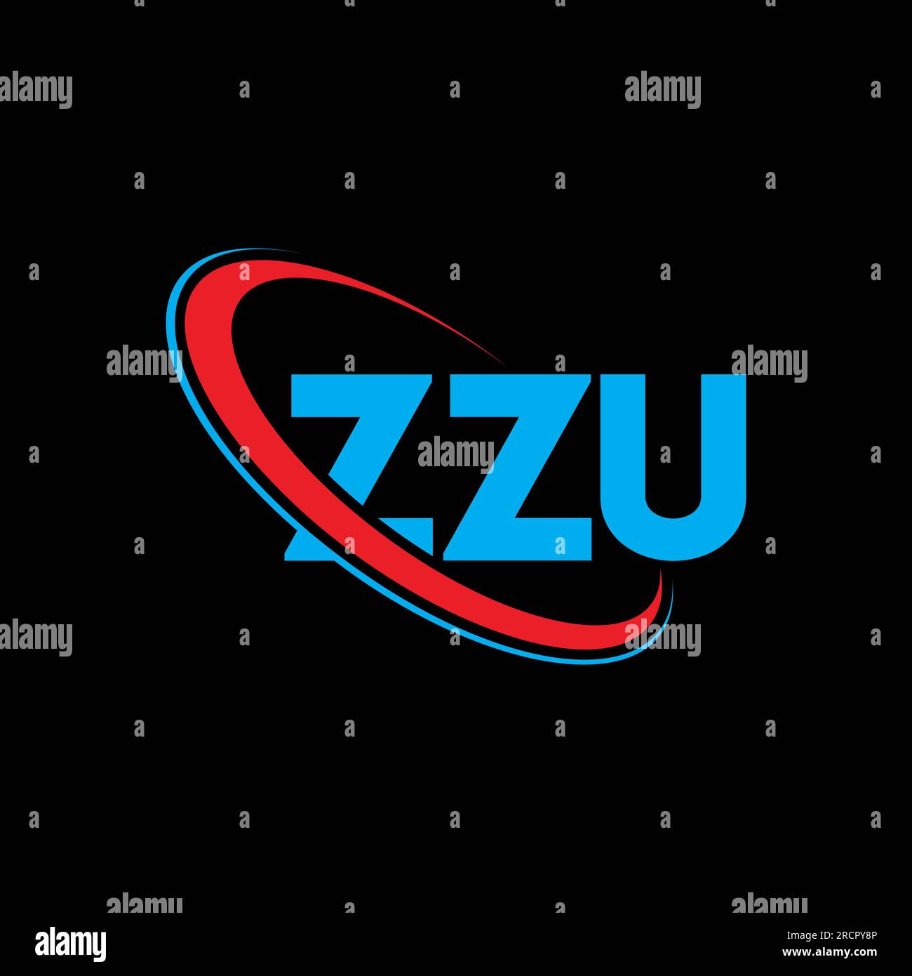 ZZU logo. ZZU letter. ZZU letter logo design. Initials ZZU logo linked ...