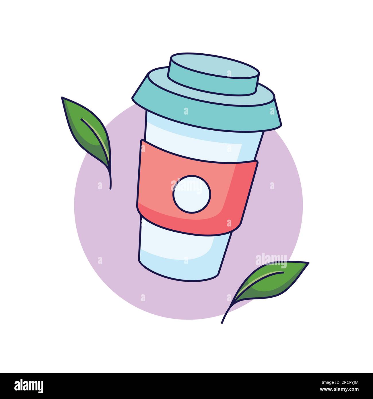 Reusable coffee cup. Sustainable lifestyle, zero waste, ecological ...