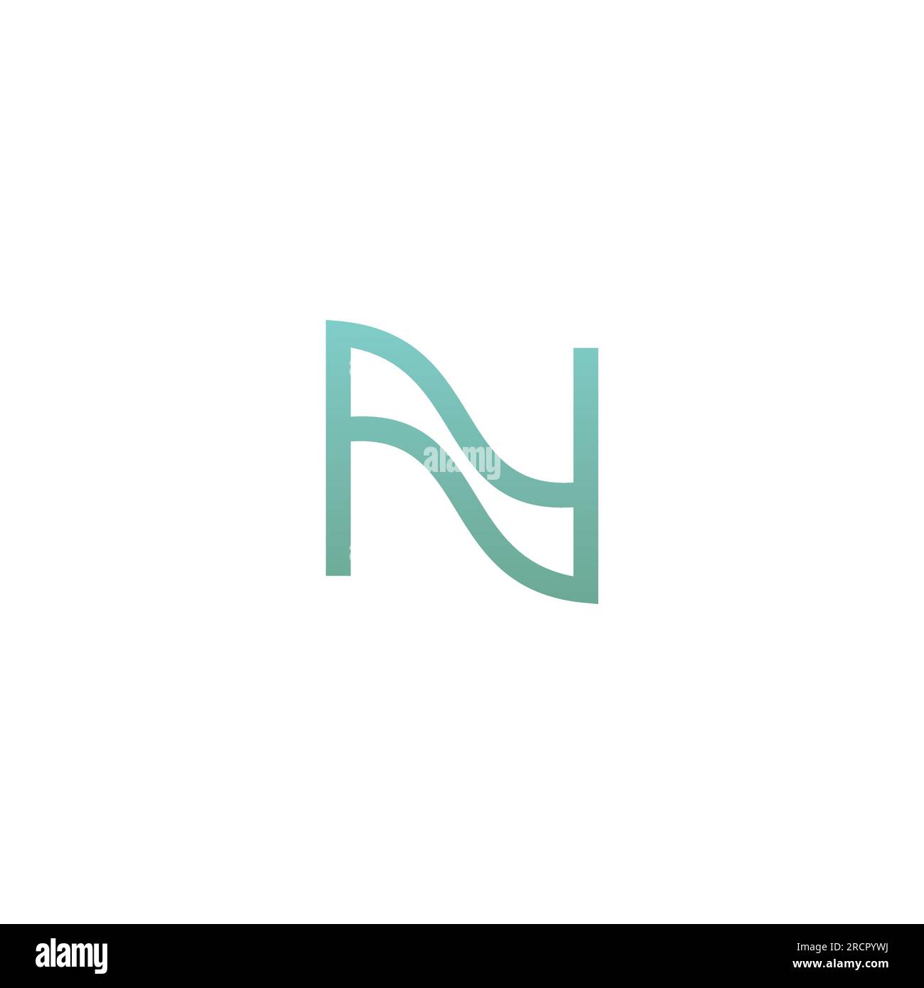N logo Stock Vector Images - Alamy