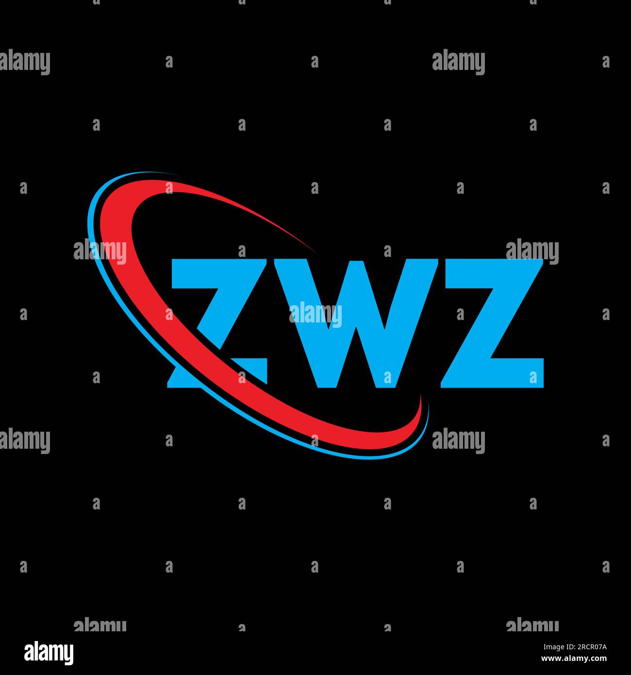 Zwz circle logo hi-res stock photography and images - Alamy