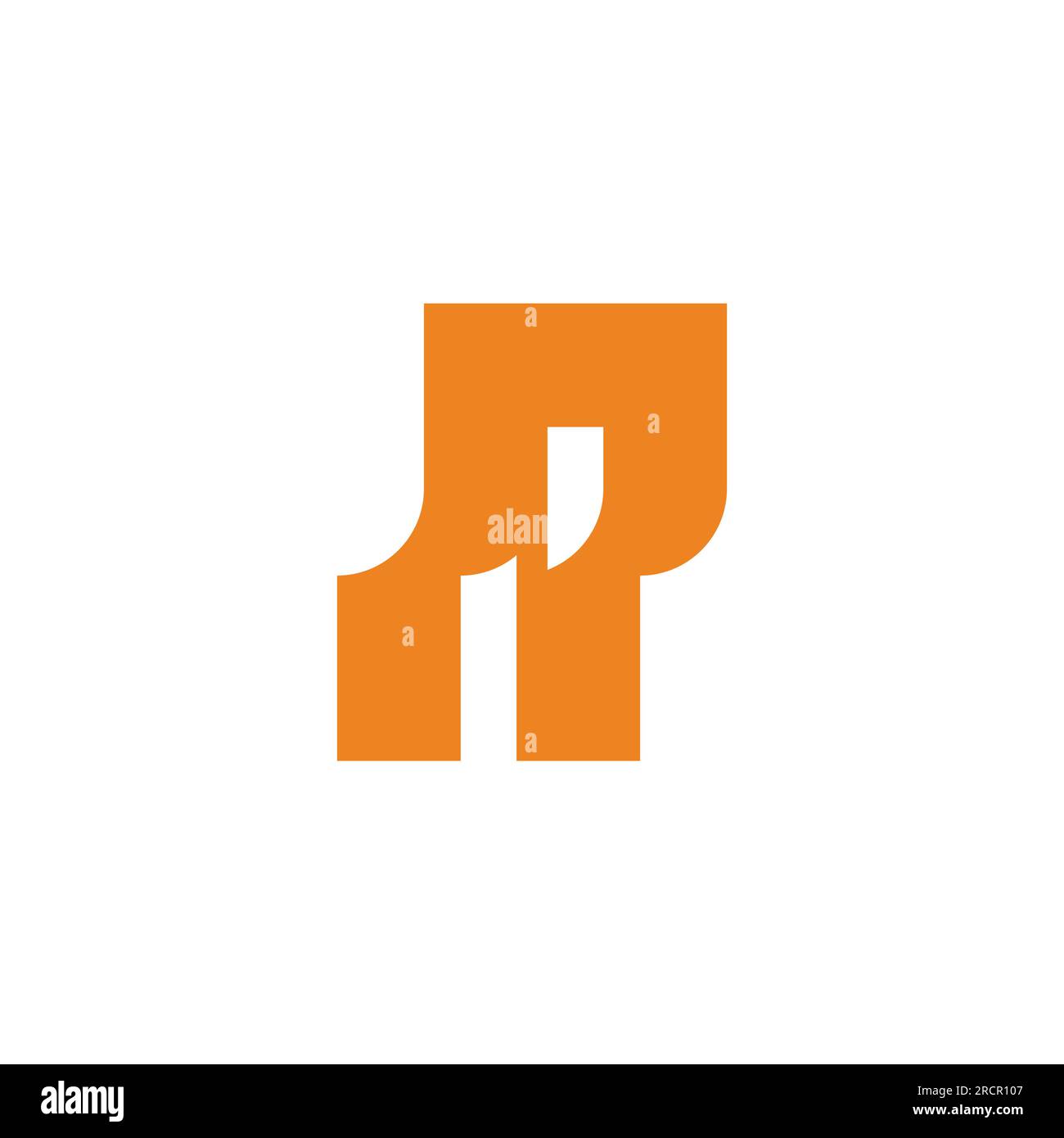 letter r ribbon abstract geometric logo vector Stock Vector Image & Art ...