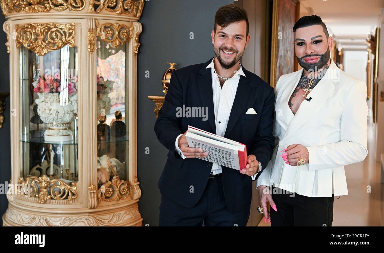 Berlin, Germany. 15th July, 2023. Fashion designer Harald Glööckler and ...