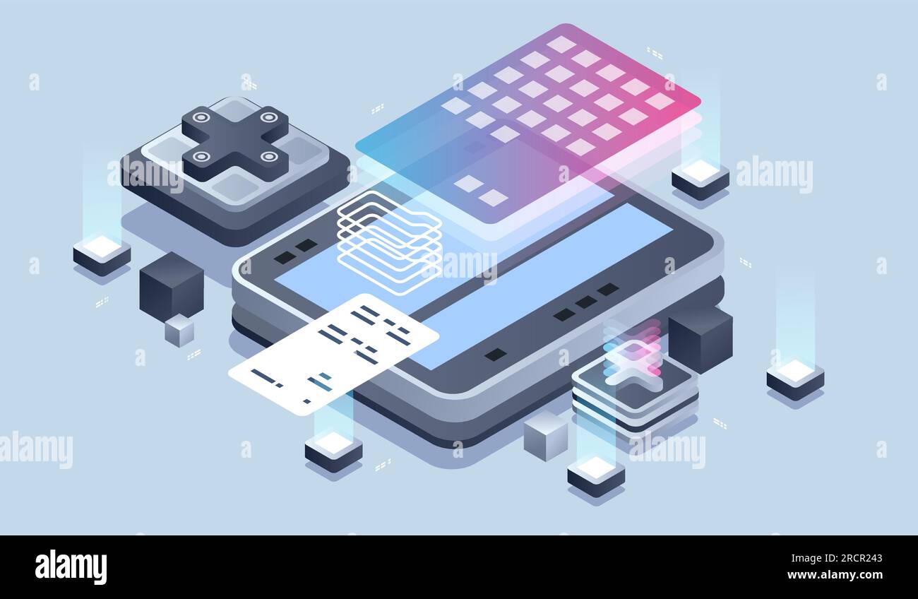 Mobile platform application Stock Vector Images - Alamy