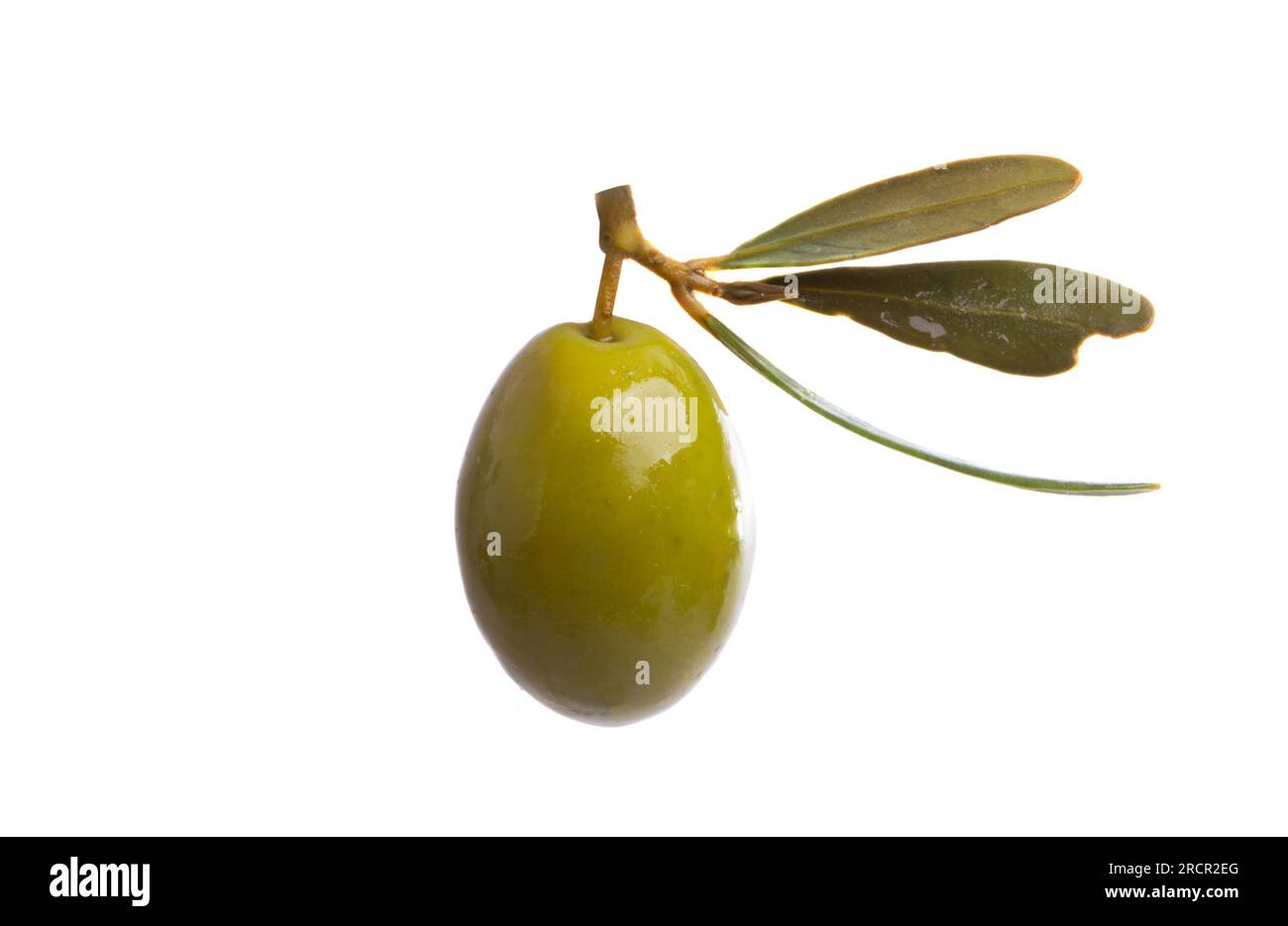 pickled olives isolated on white background Stock Photo - Alamy