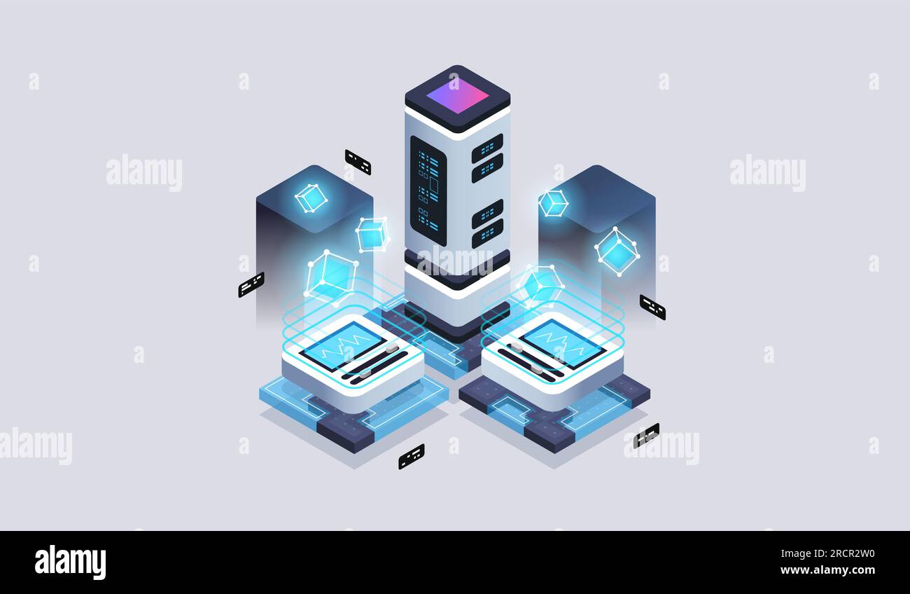 Visualization lab Stock Vector Images - Alamy