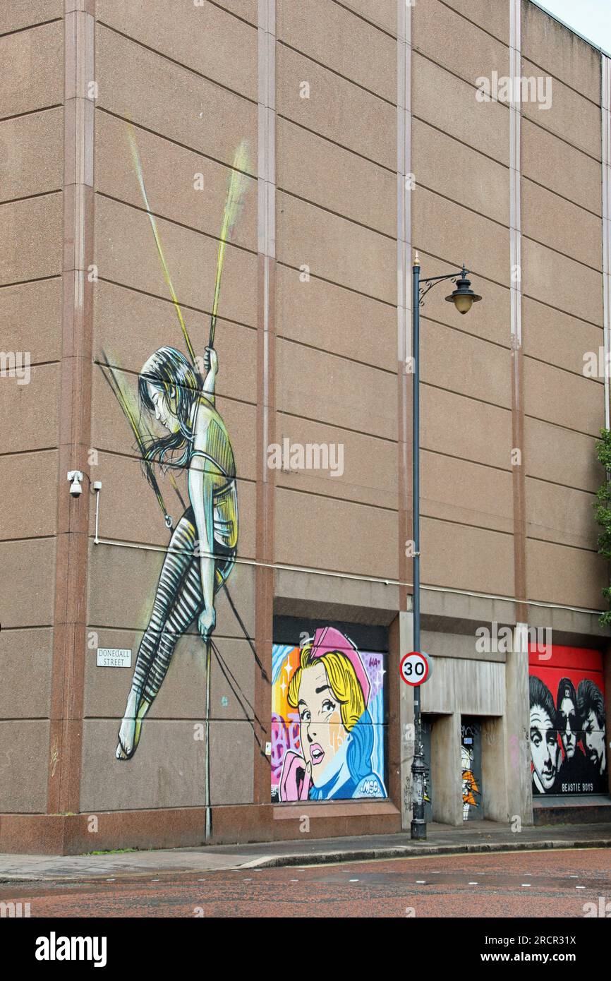 Donegall street in the city centre of Belfast Stock Photo - Alamy