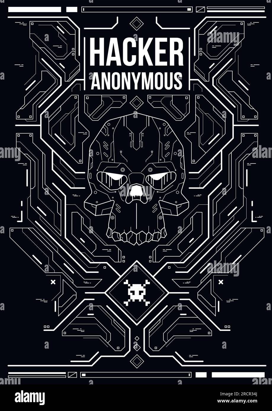 Hacker culture background Black and White Stock Photos & Images - Alamy