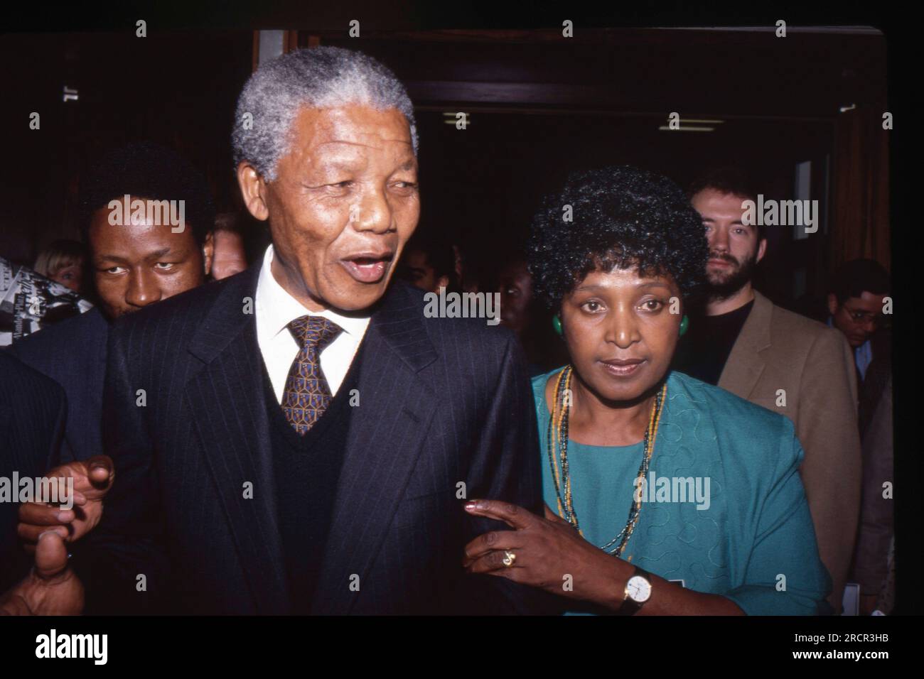 Winnie And Nelson Mandela Wedding