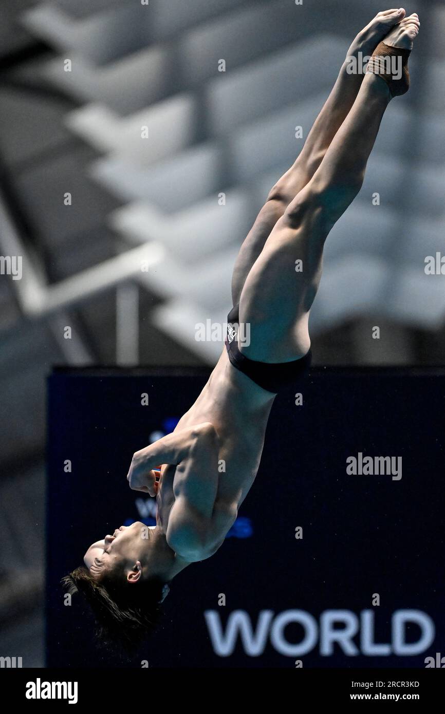 1m springboard men final hi-res stock photography and images - Alamy